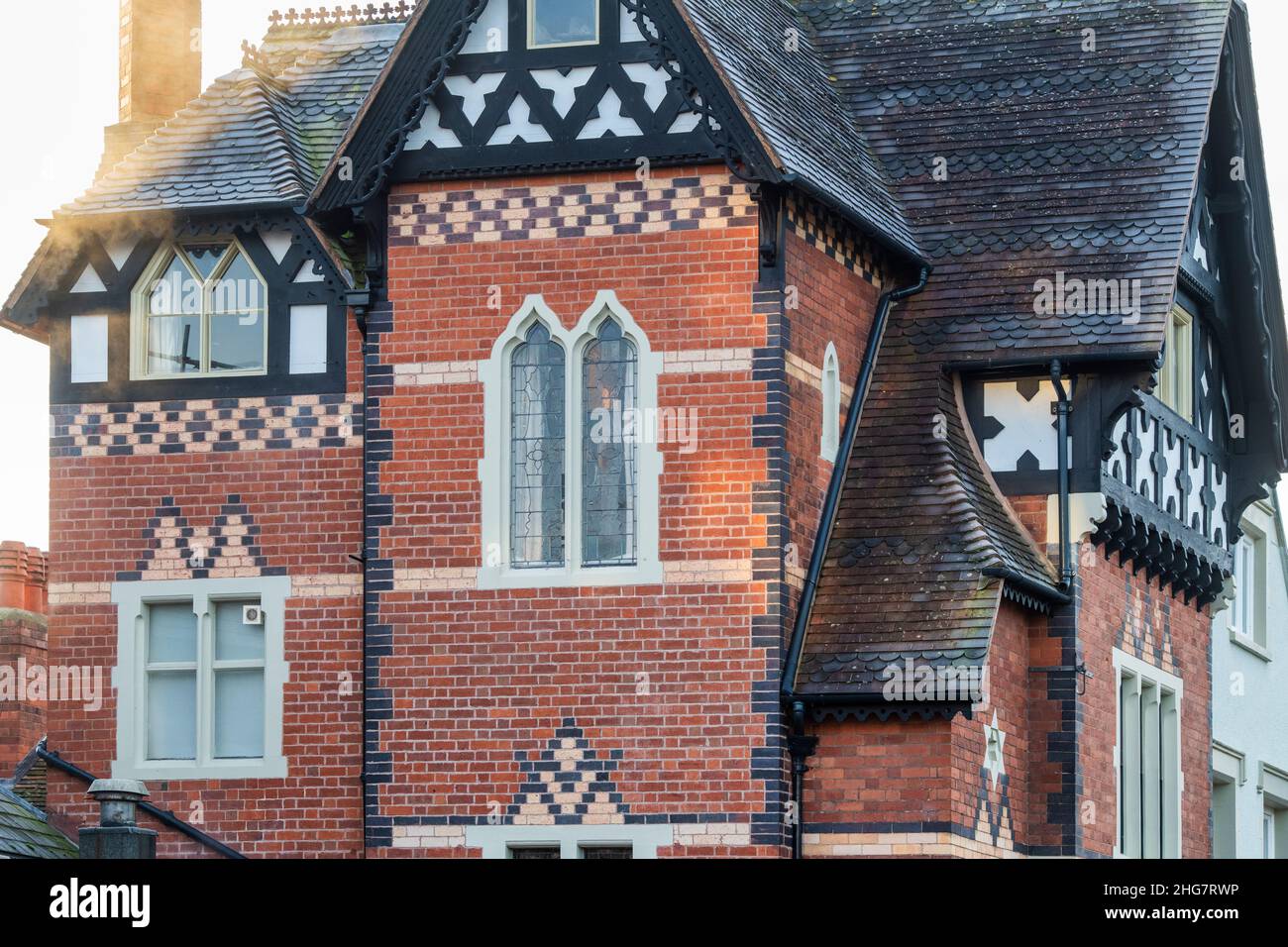 Timber frame brick hi-res stock photography and images - Alamy