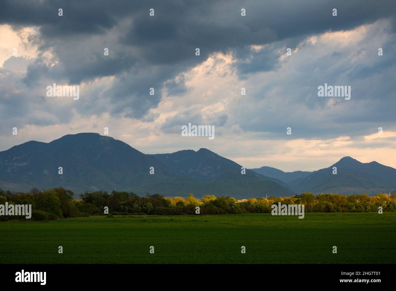 Rural landscape of Turiec region in northern Slovakia Stock Photo - Alamy