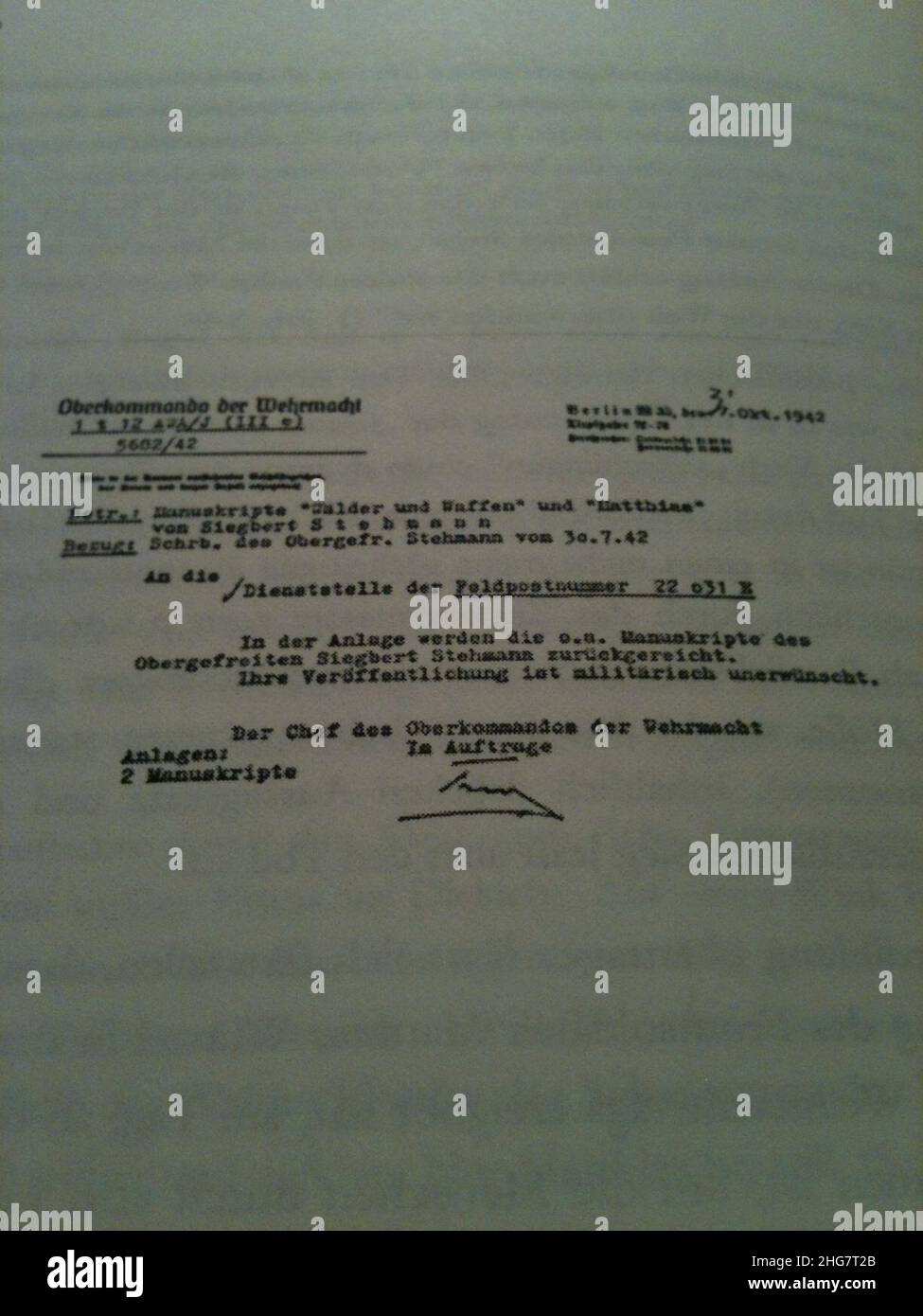 Siegbert hi-res stock photography and images - Alamy