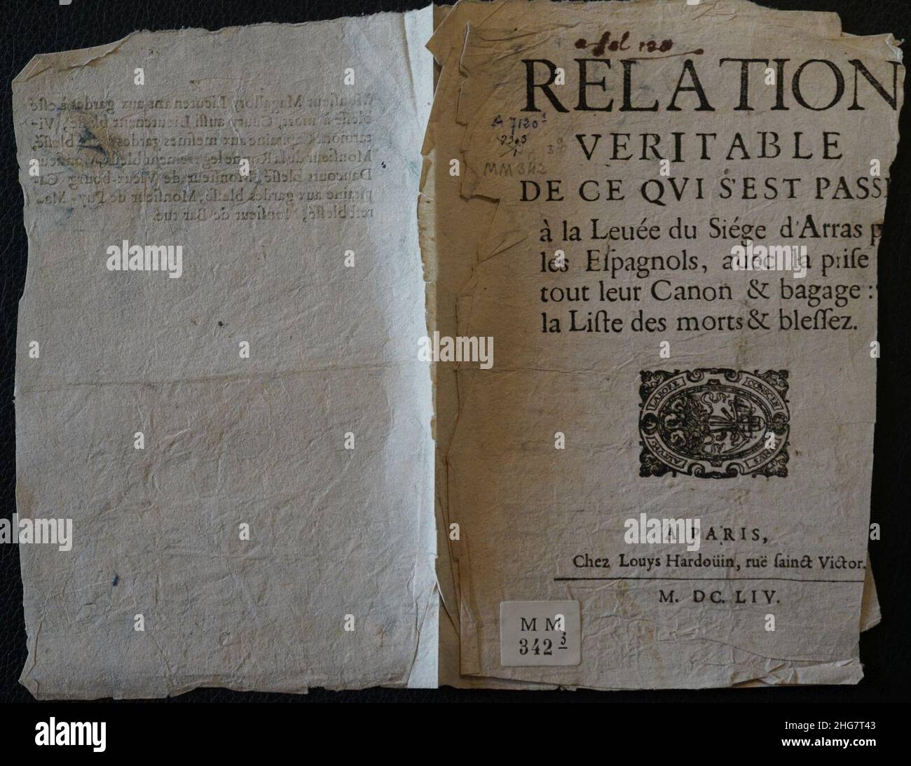 Siège d'Arras 82510 Stock Photo - Alamy