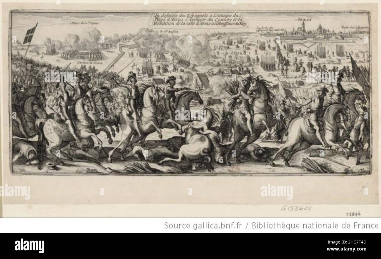 Siège d'Arras 1640 Stock Photo - Alamy
