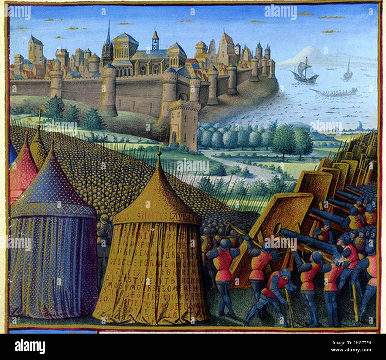 Siege of Ascalon (1153 Stock Photo - Alamy
