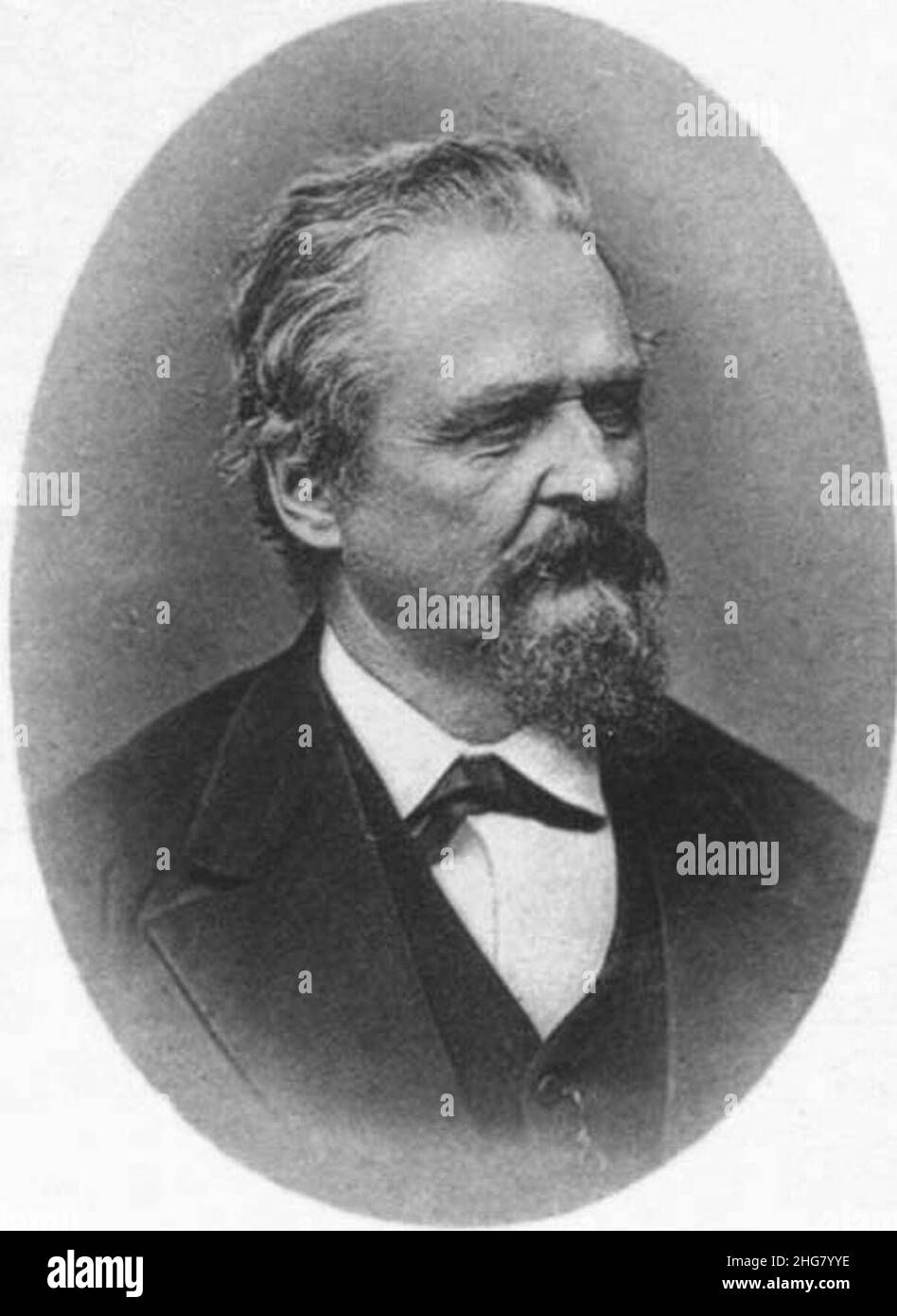 Sigmund Schott, Porträt Stock Photo - Alamy