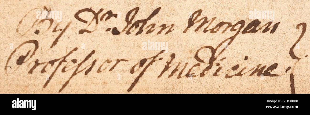 Dr john morgan hi-res stock photography and images - Alamy