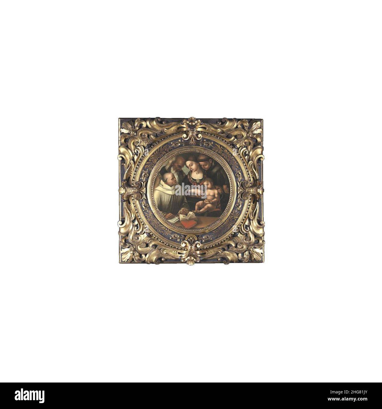 Signorelli - Signorelli, and Studio - The Madonna and Child with Saints ...