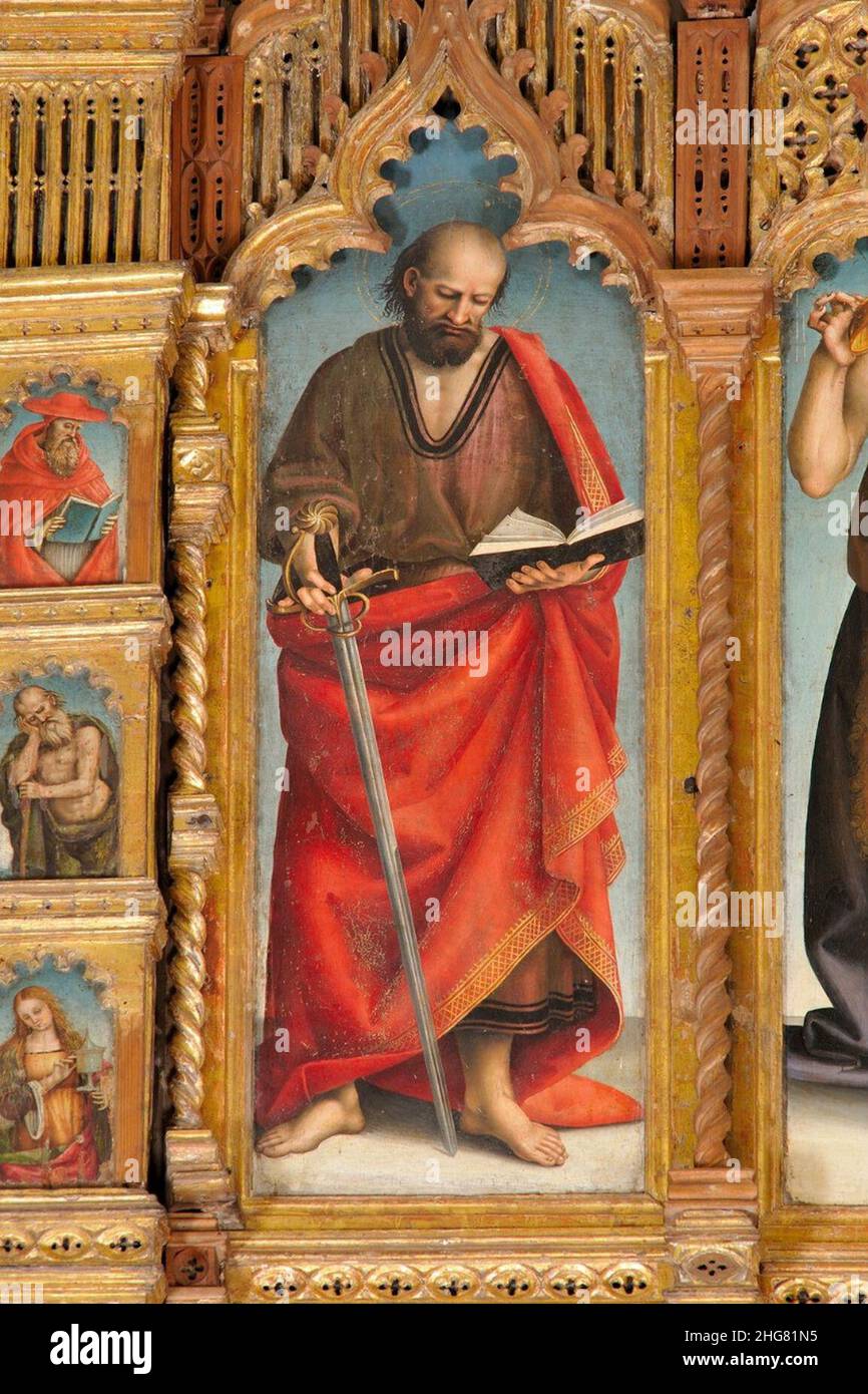Signorelli Luca (1507), San Paolo, Senigallia Stock Photo - Alamy