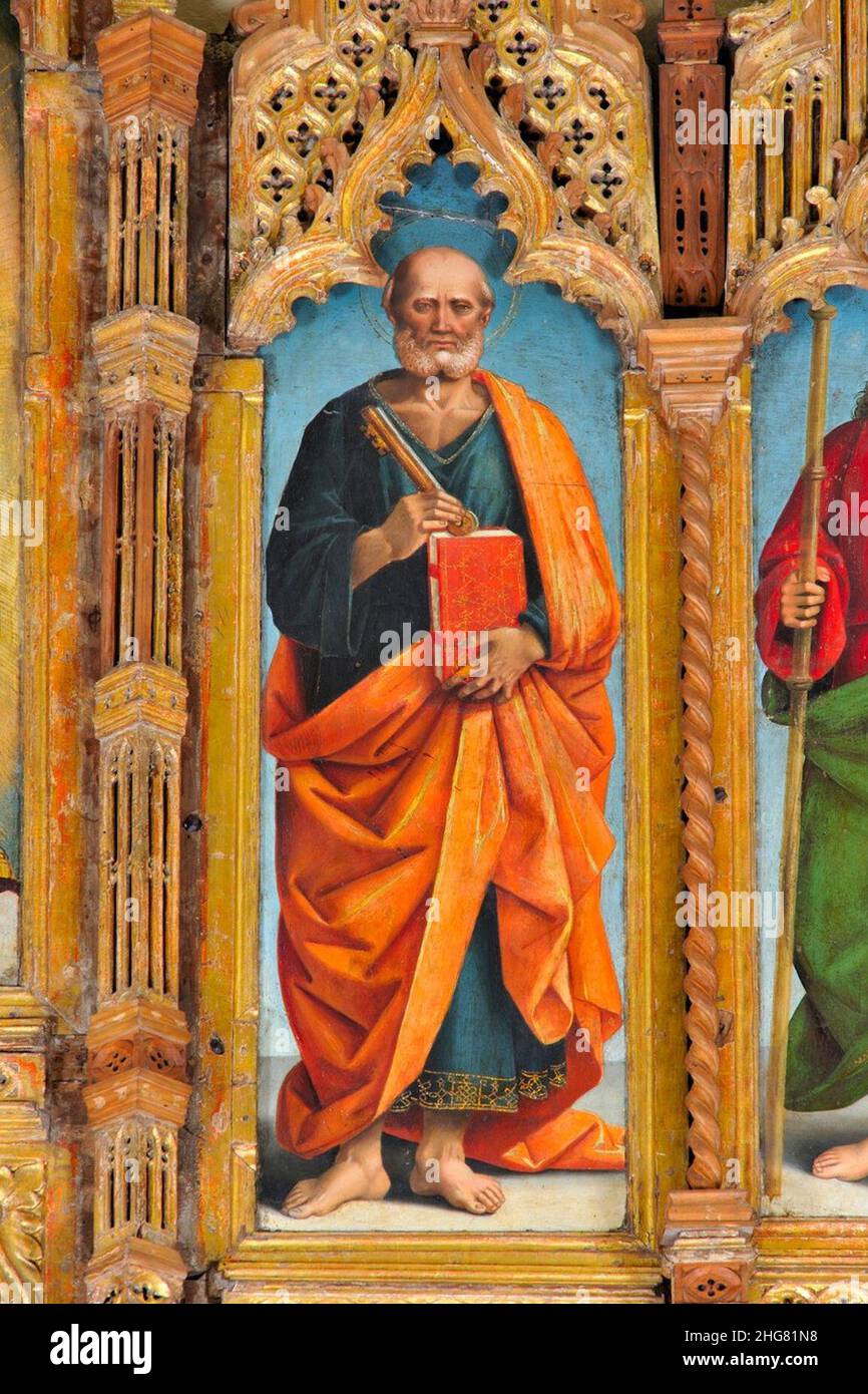 Signorelli Luca (1507), San Pietro, Senigallia Stock Photo - Alamy