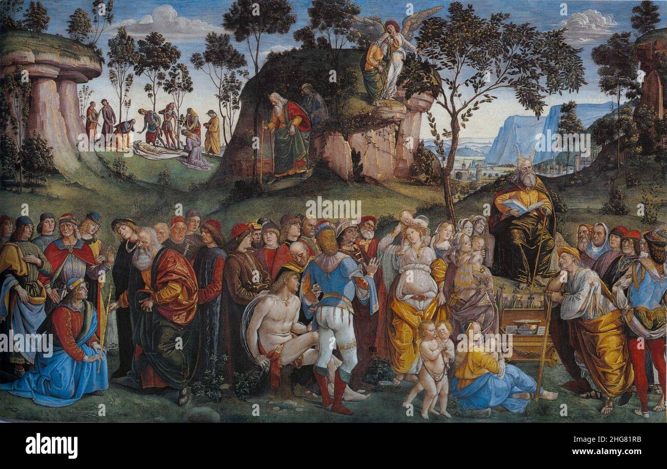 Mosess death hi-res stock photography and images - Alamy