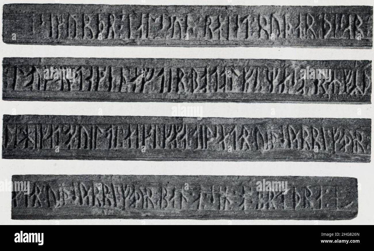 Runic inscription hi-res stock photography and images - Alamy