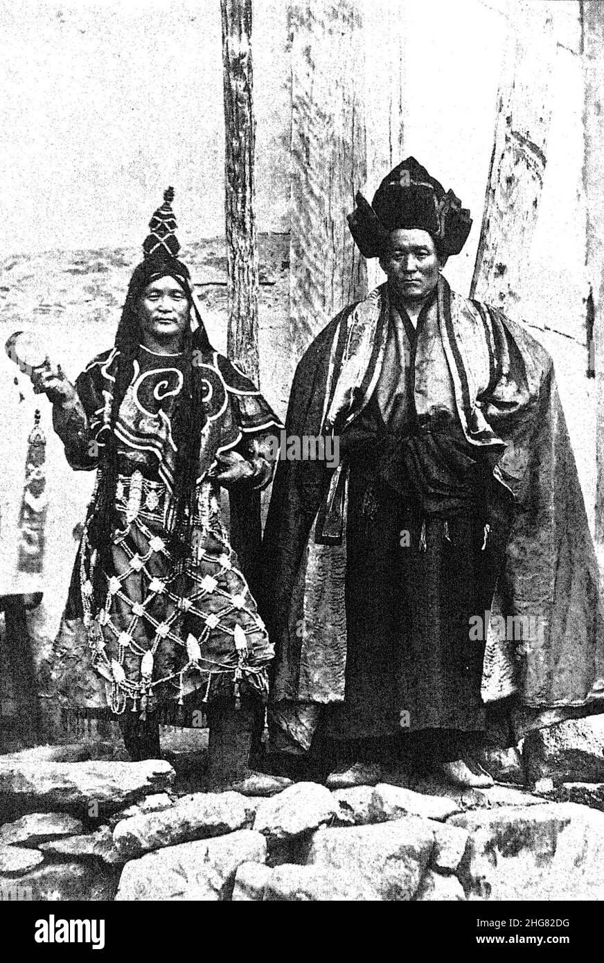 Sikhim and Bhutan - Old Vestments, Talung Monastery Stock Photo - Alamy