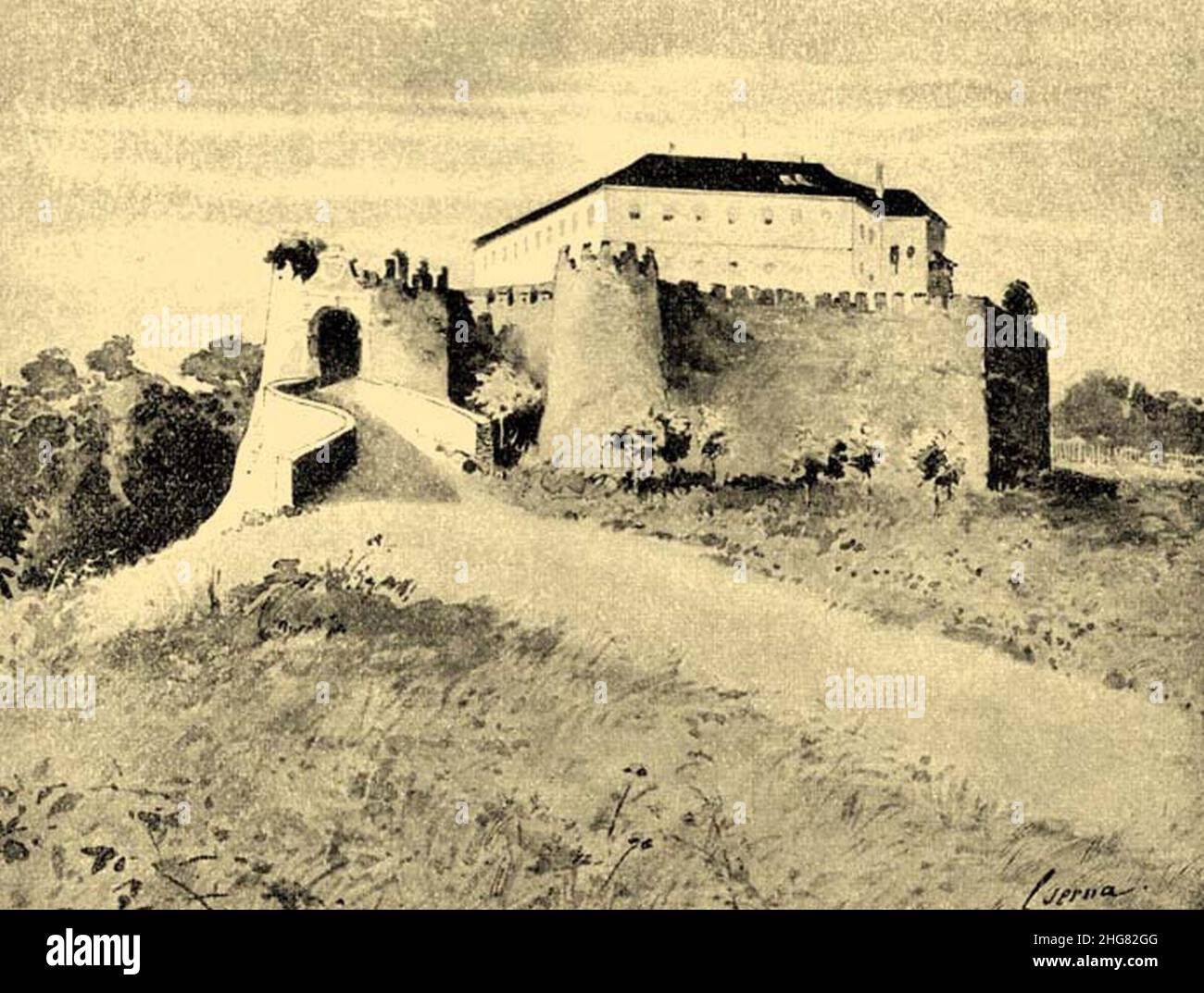 Siklos castle hi-res stock photography and images - Alamy