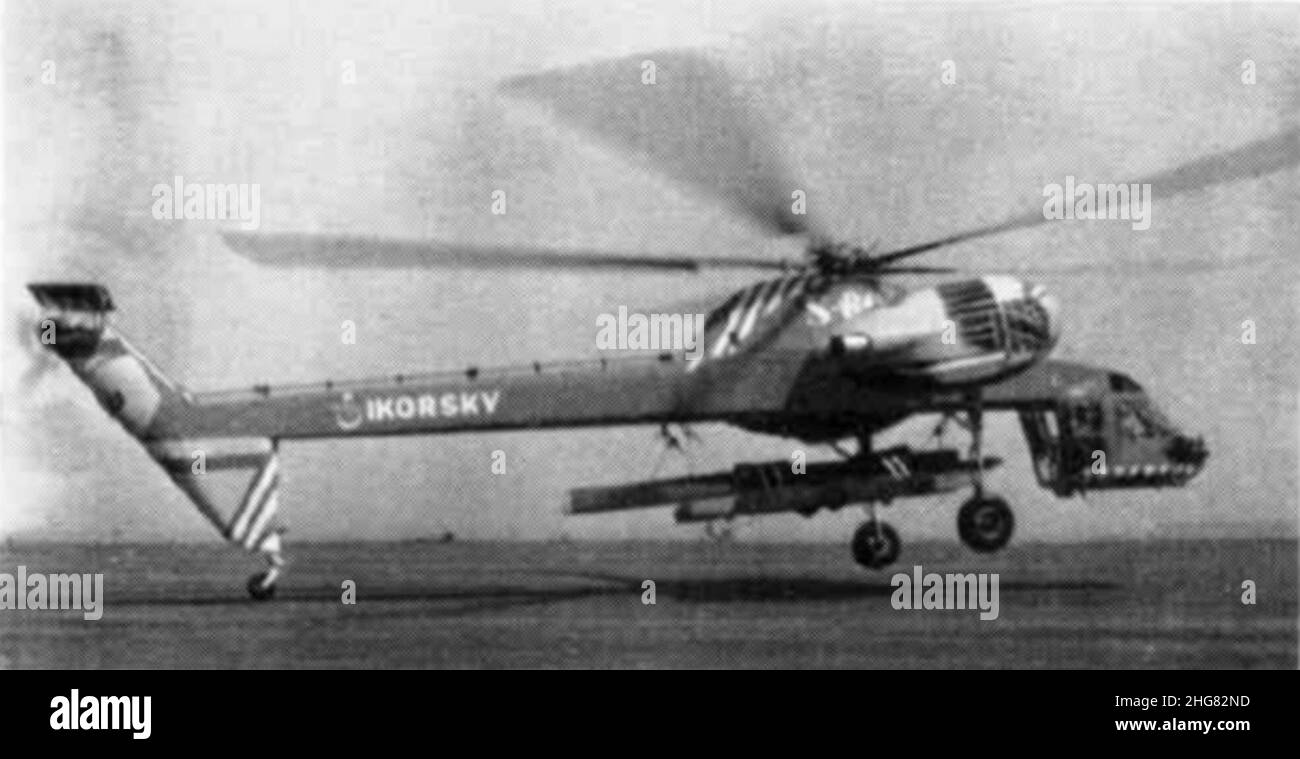 Sikorsky S-60 at NAS Quonset Point 1960 Stock Photo - Alamy