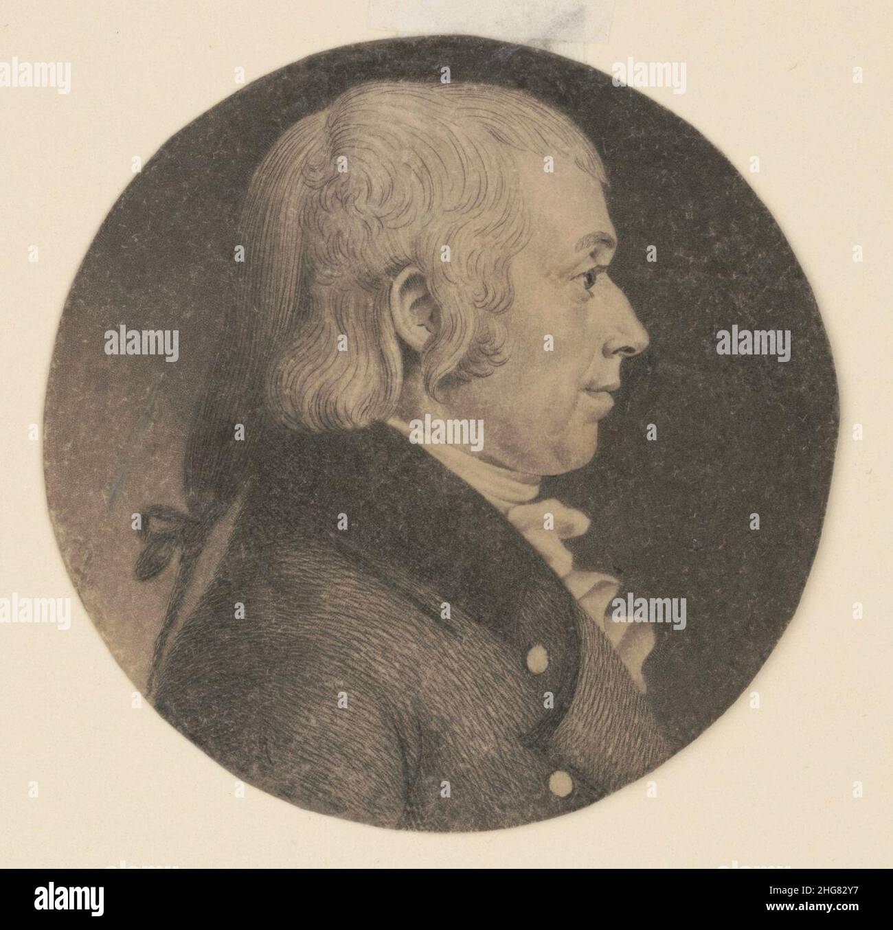 Silas Lee, head-and-shoulders portrait, right profile Stock Photo - Alamy