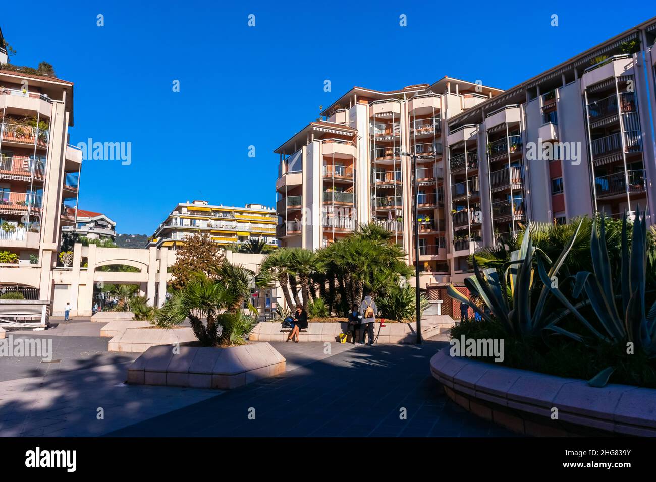 Nice, France, Residential Apartment Buildings, Urbanism, Modern ...