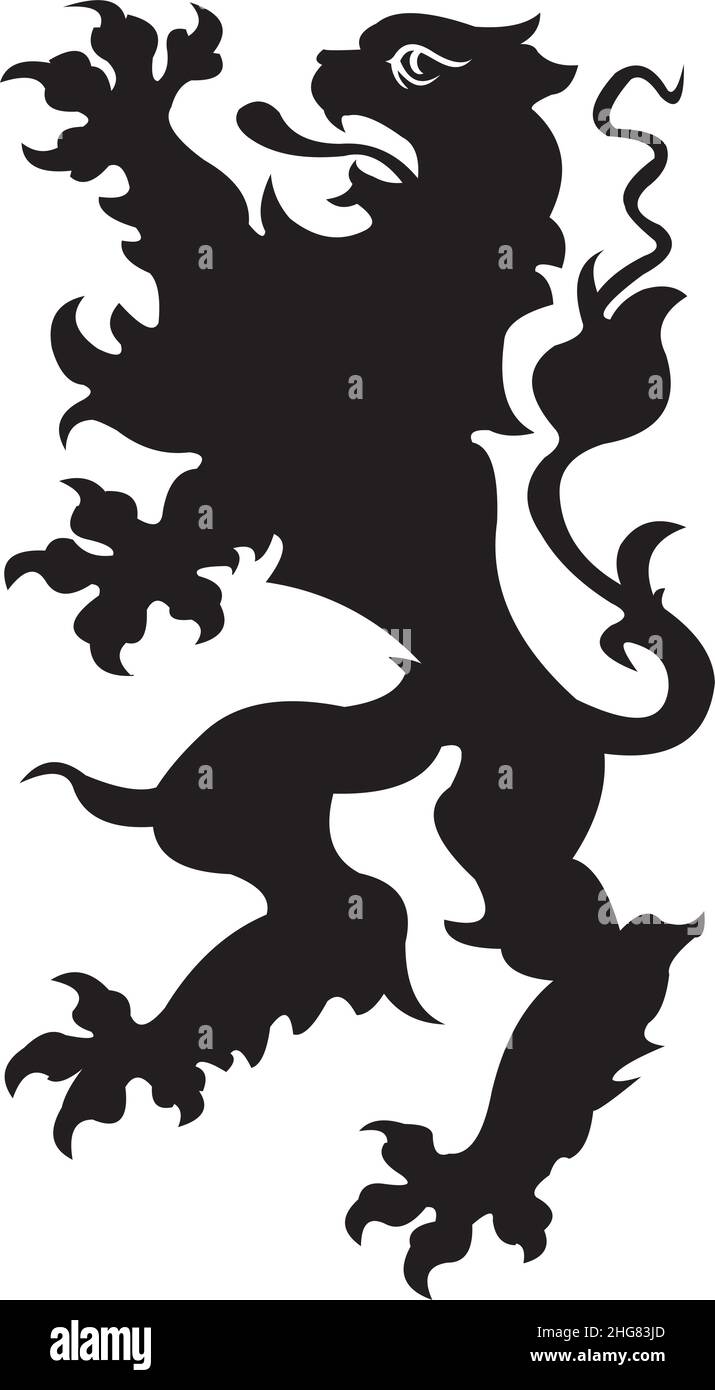 Lion crowned Cut Out Stock Images & Pictures - Alamy