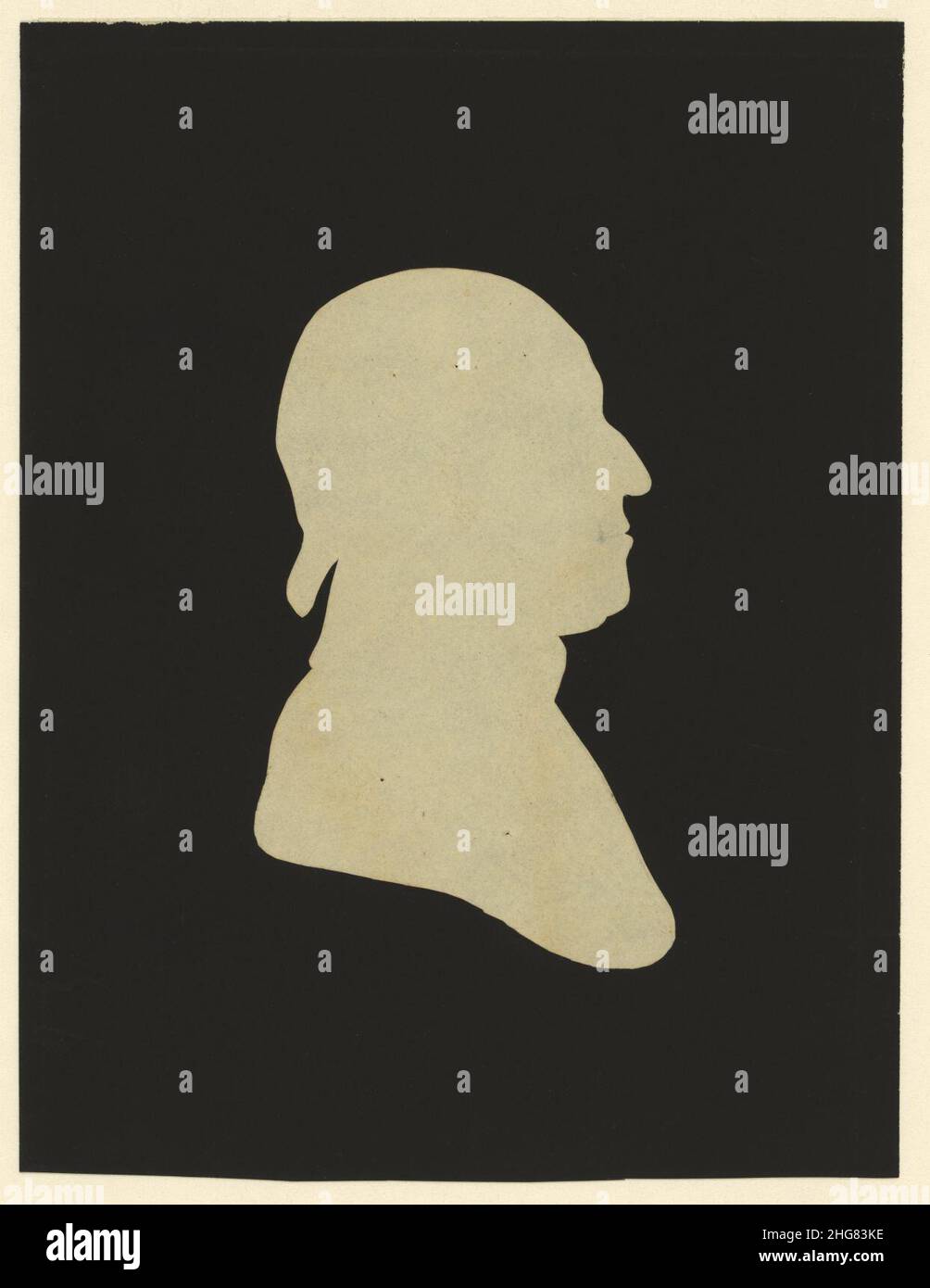 Silhouette man facing right hi-res stock photography and images - Alamy