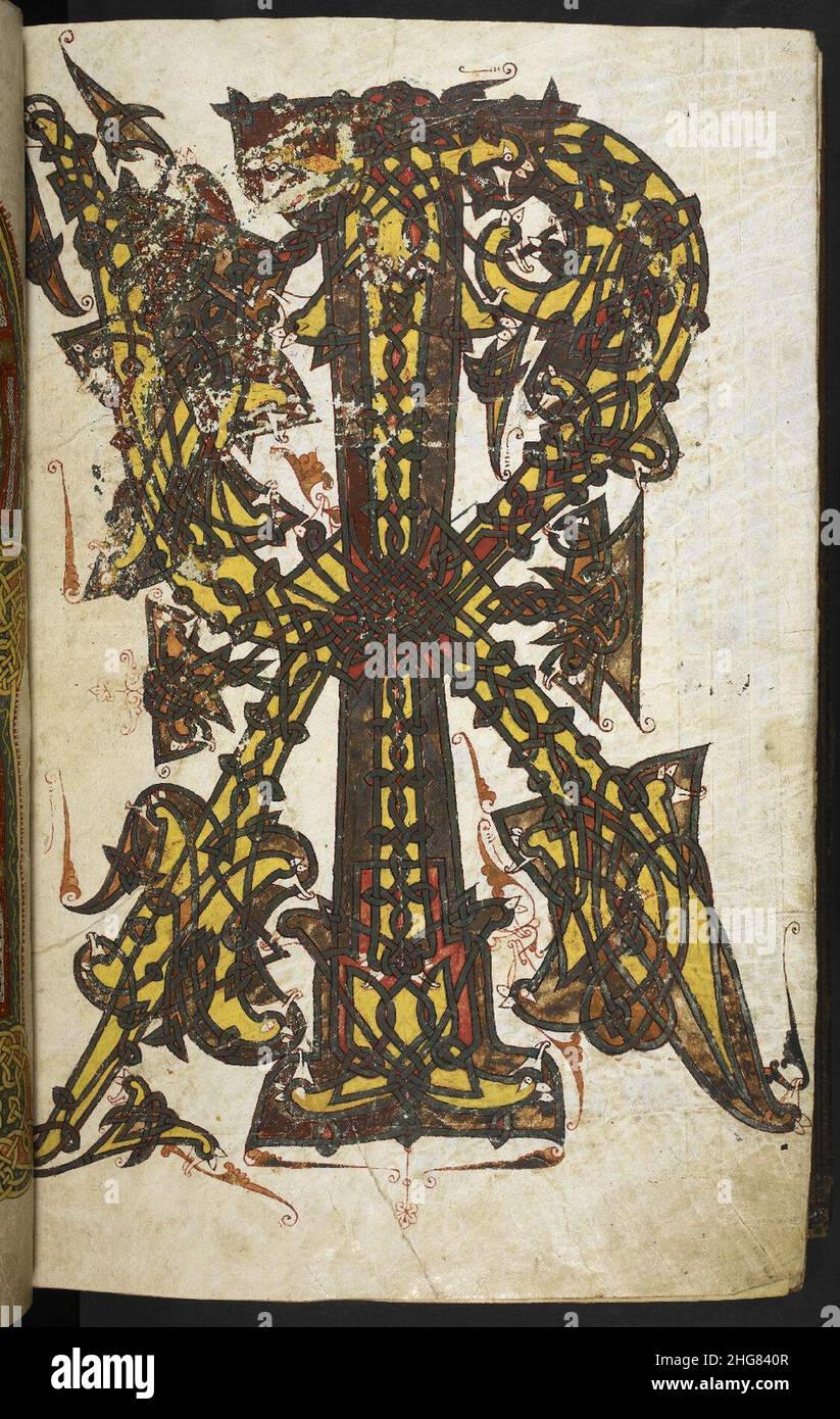 Silos Apocalypse - BL Add MS 11695 f. 004 - VPR (Vespertinum) monogram ...