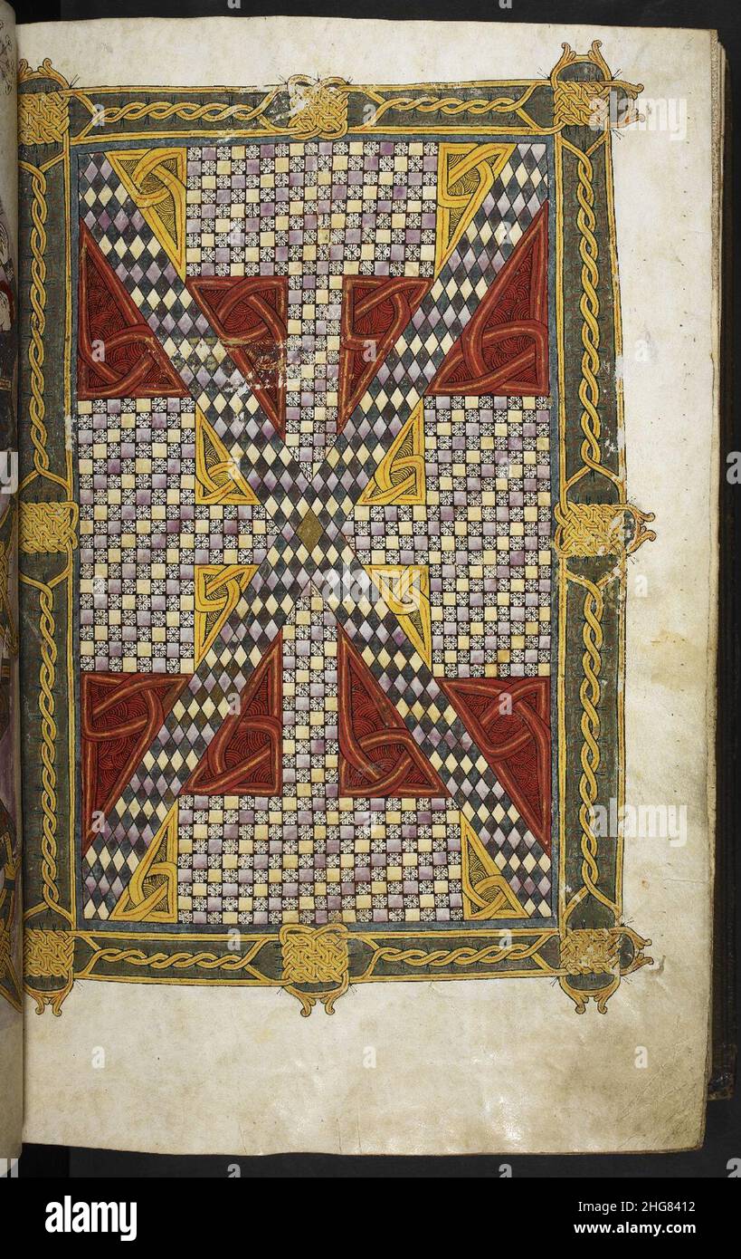 Silos Apocalypse - BL Add MS 11695 f. 006 - Labyrinth Stock Photo - Alamy