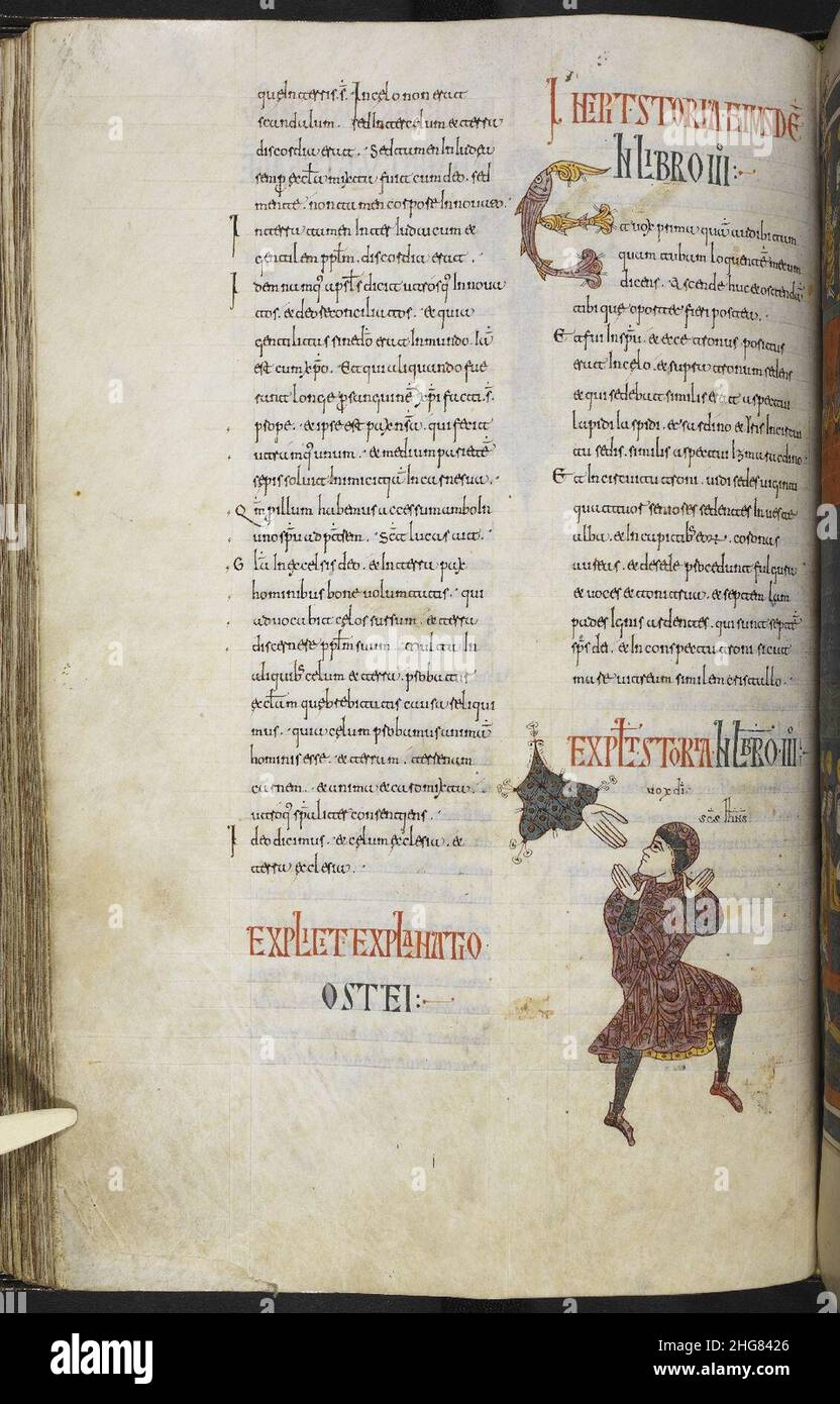 Silos Apocalypse - BL Add MS 11695 f. 082v - St John Stock Photo - Alamy