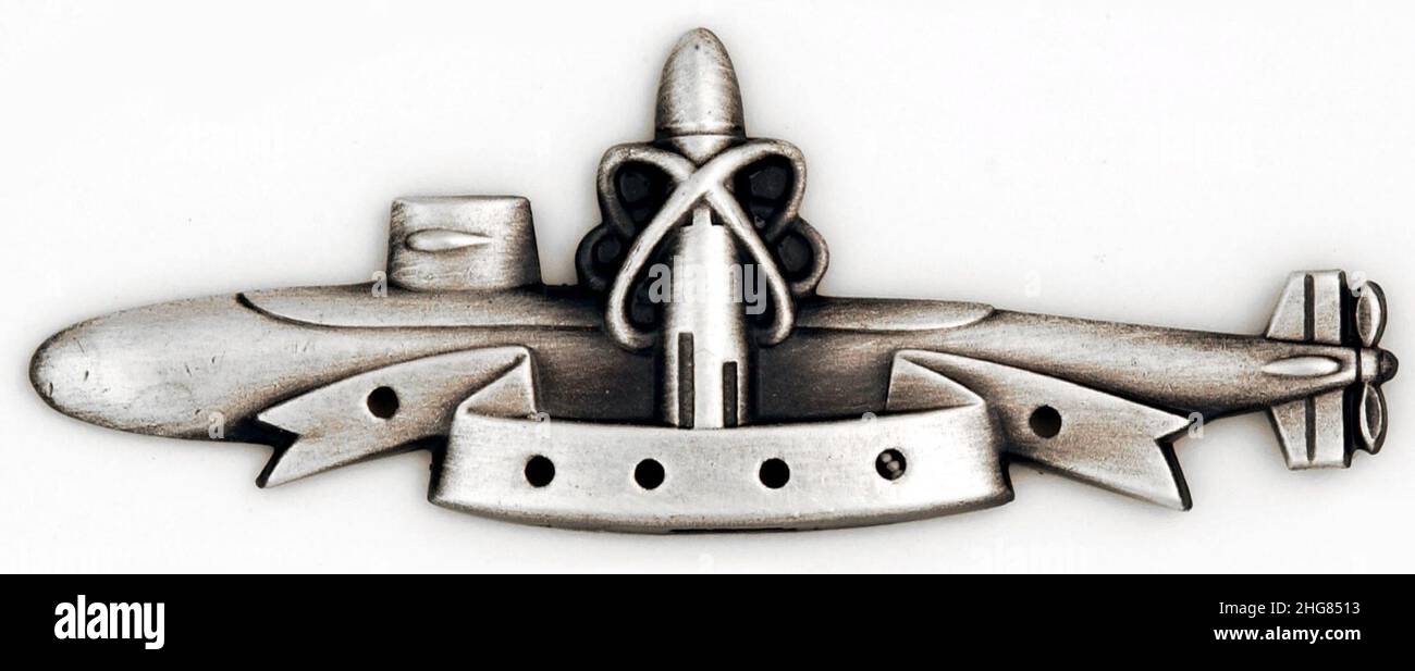 Silver Navy Submarine Patrol Insignia Stock Photo - Alamy