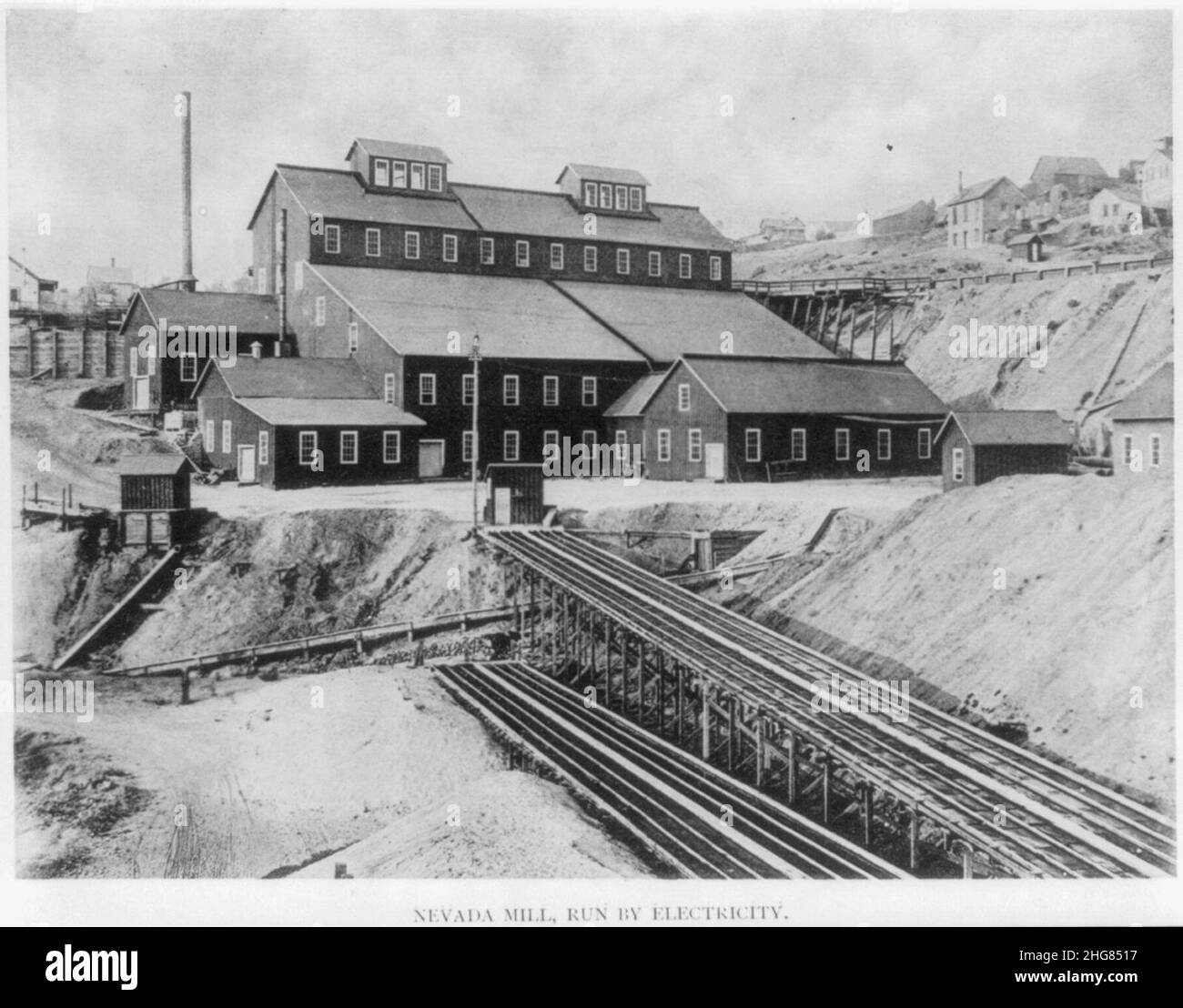 Mining electricity Black and White Stock Photos & Images - Alamy
