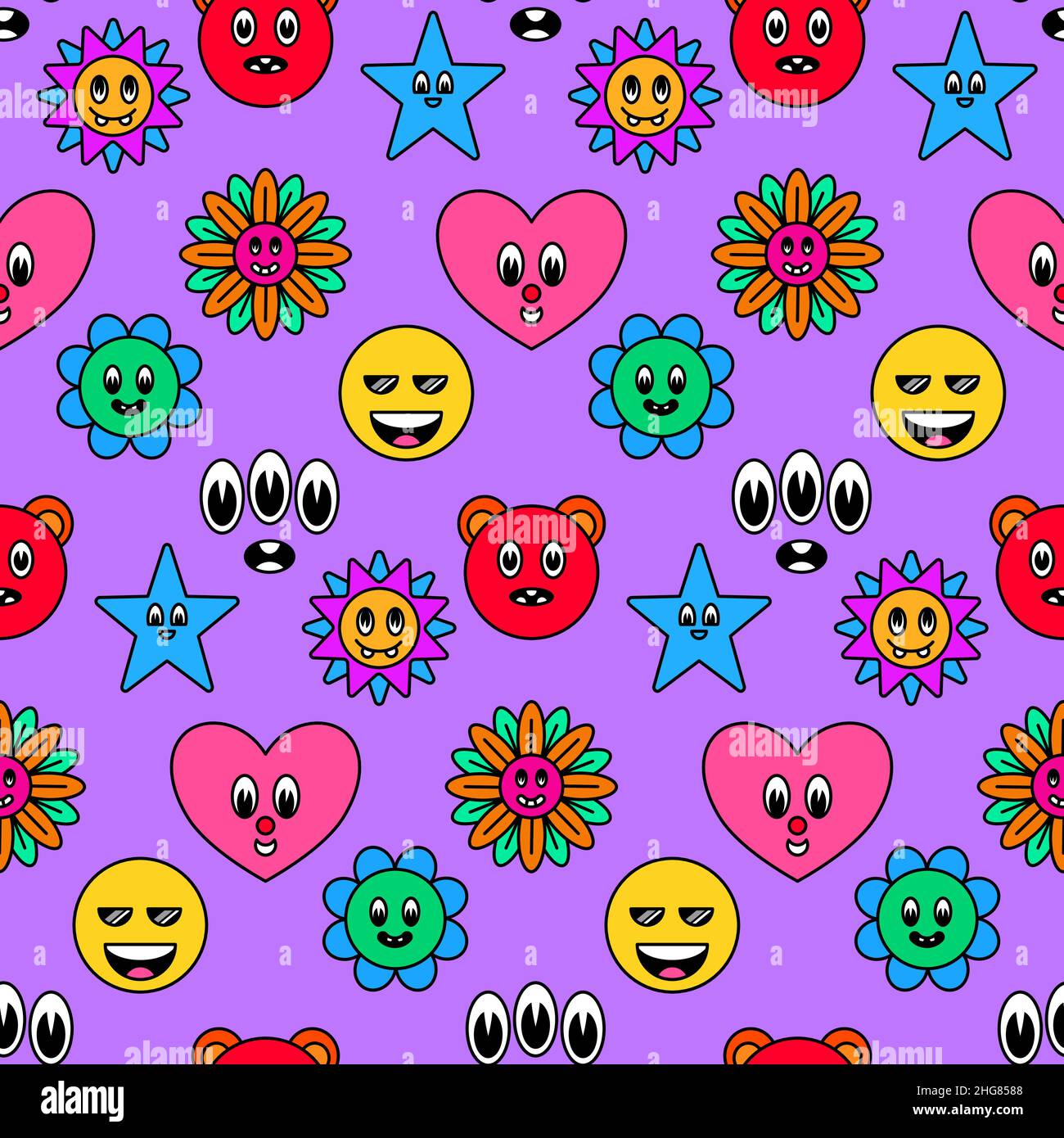 Hand drawn trendy hi-res stock photography and images - Alamy