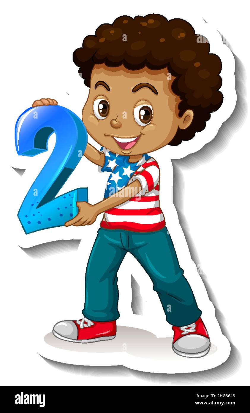 Boy boys male kids children holding sign Stock Vector Images - Alamy