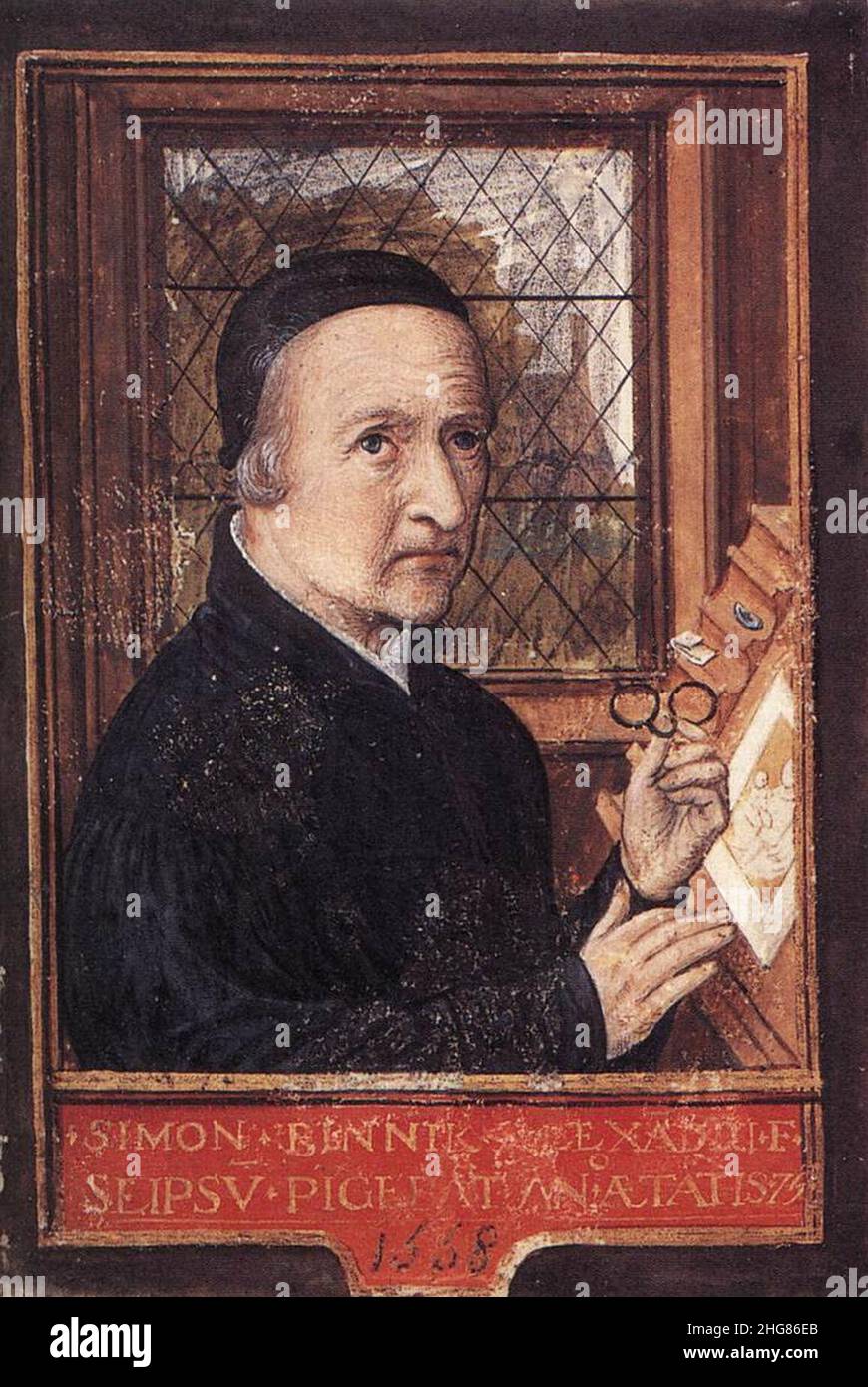 Simon Bening - Self-Portrait Stock Photo - Alamy