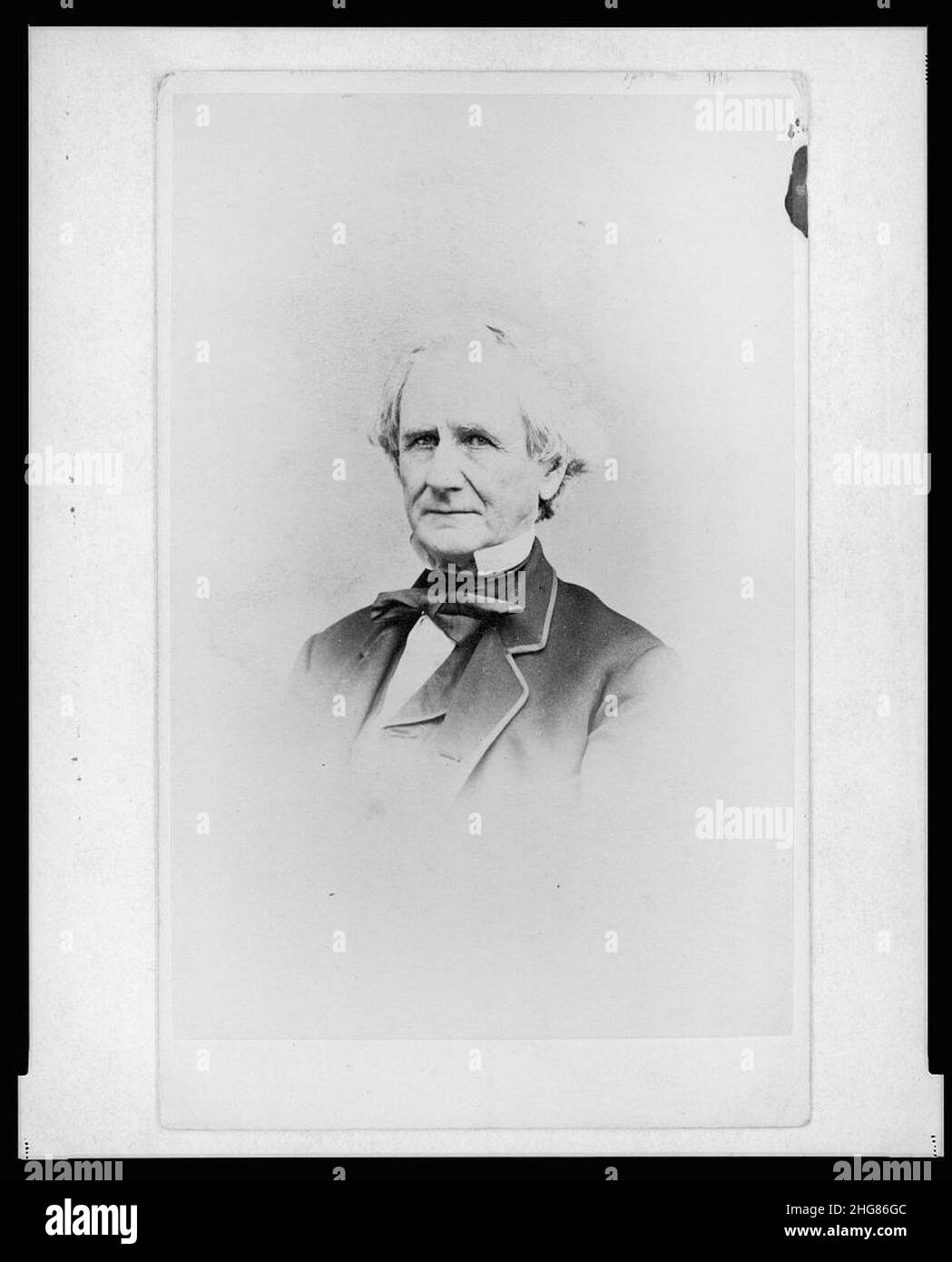 Simon Cameron, head-and-shoulders portrait, facing left Stock Photo - Alamy