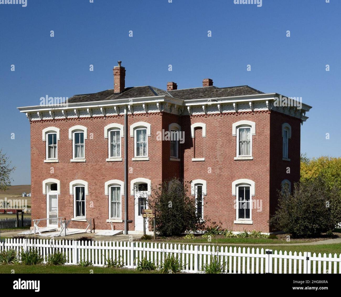 Simon E. Dow House Stock Photo - Alamy