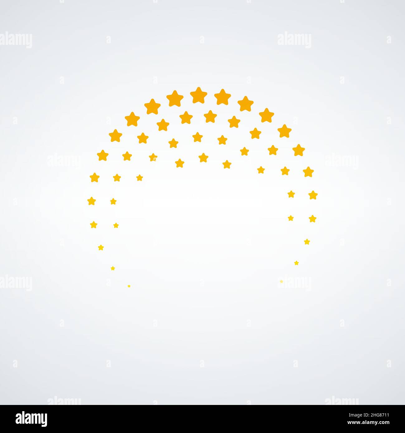 Abstract Circular Halftone Star Dots. Stars Logo Design. Stock vector ...