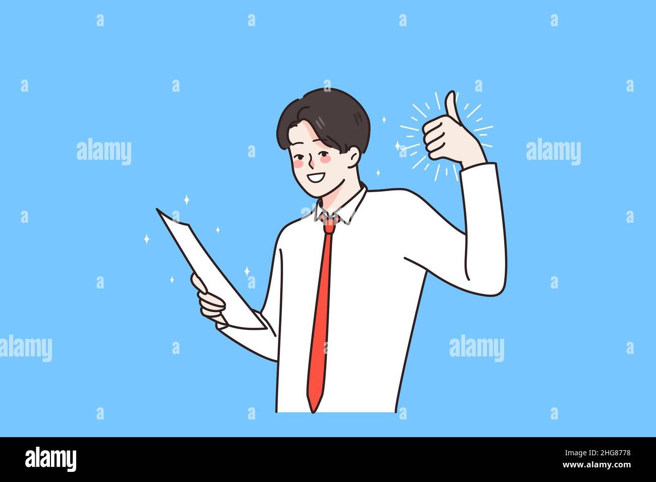 Good results Stock Vector Images - Alamy