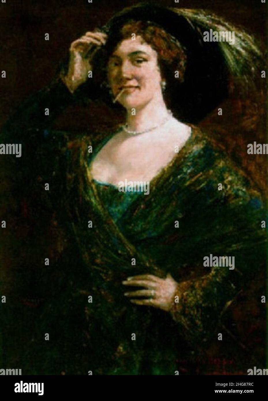 Simon Maris, Rita Hopper Stock Photo - Alamy