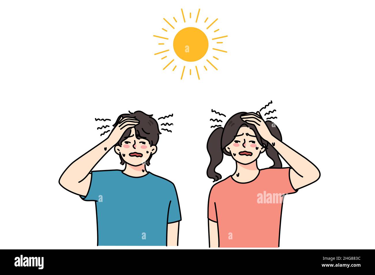 Sunstroke Clipart Sun