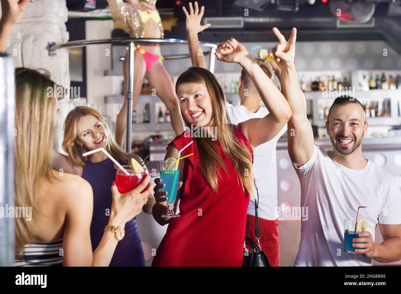 People club bar clubbing motion hi-res stock photography and images - Alamy
