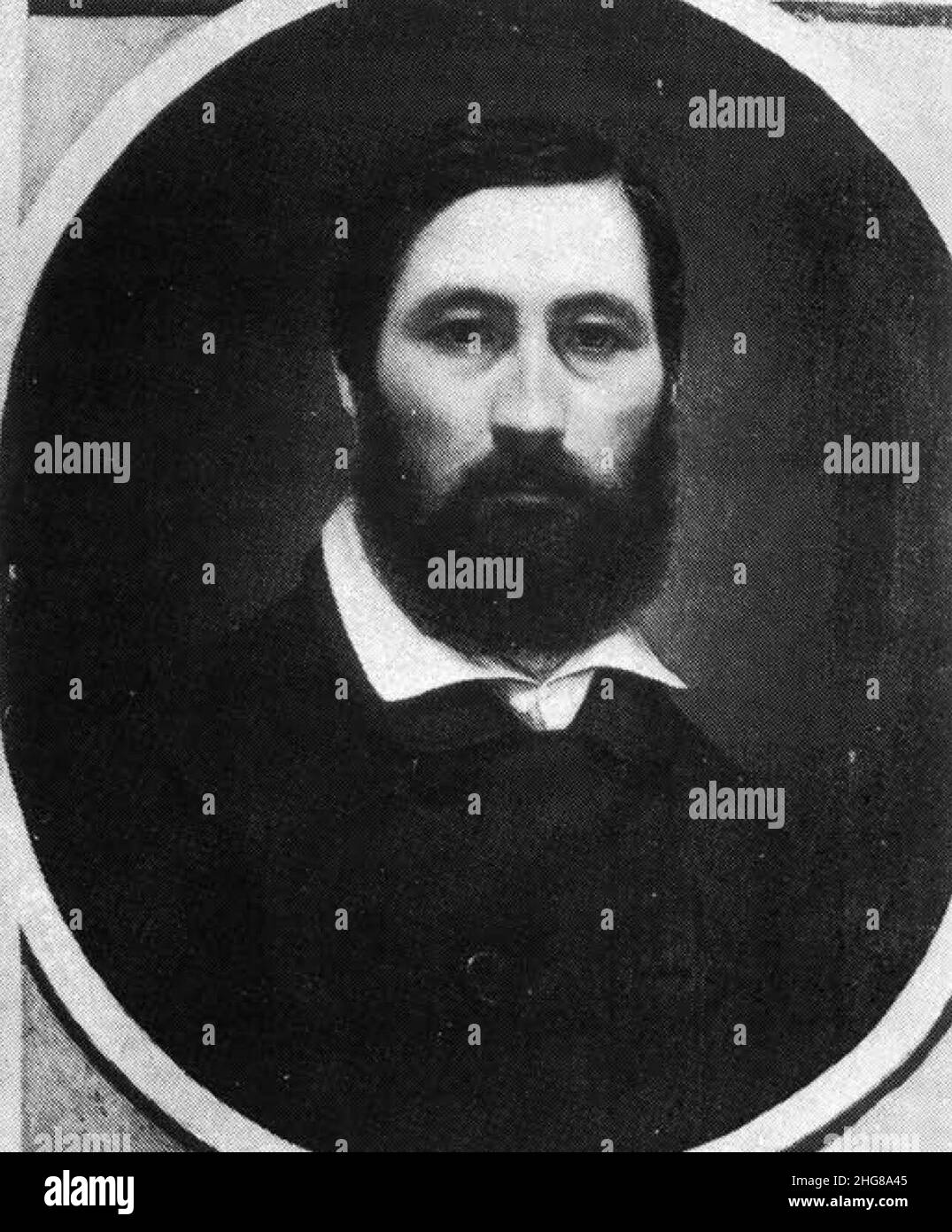 Simonyi Self-portrait c. 1852 Stock Photo - Alamy