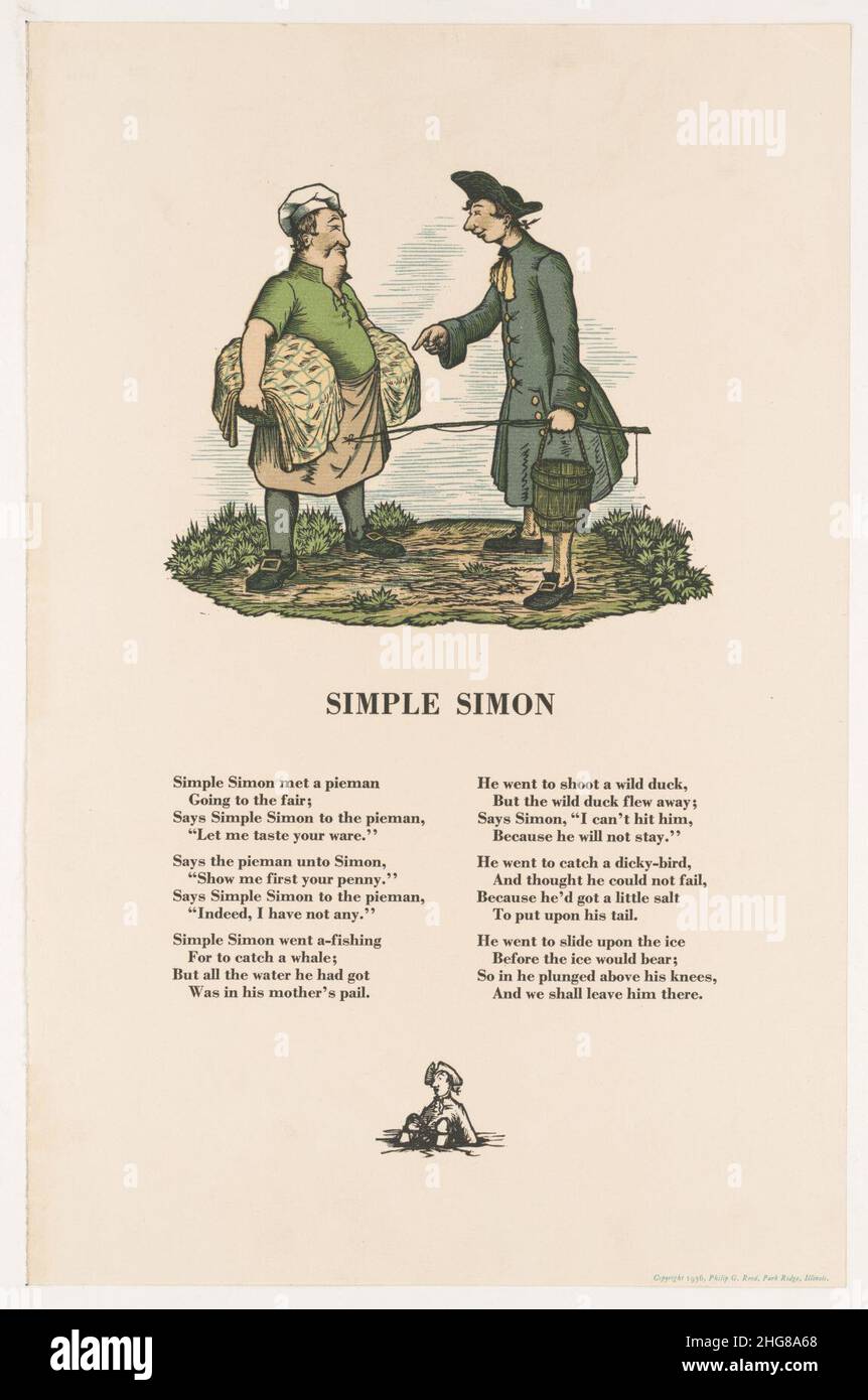 Simple simon hi-res stock photography and images - Alamy