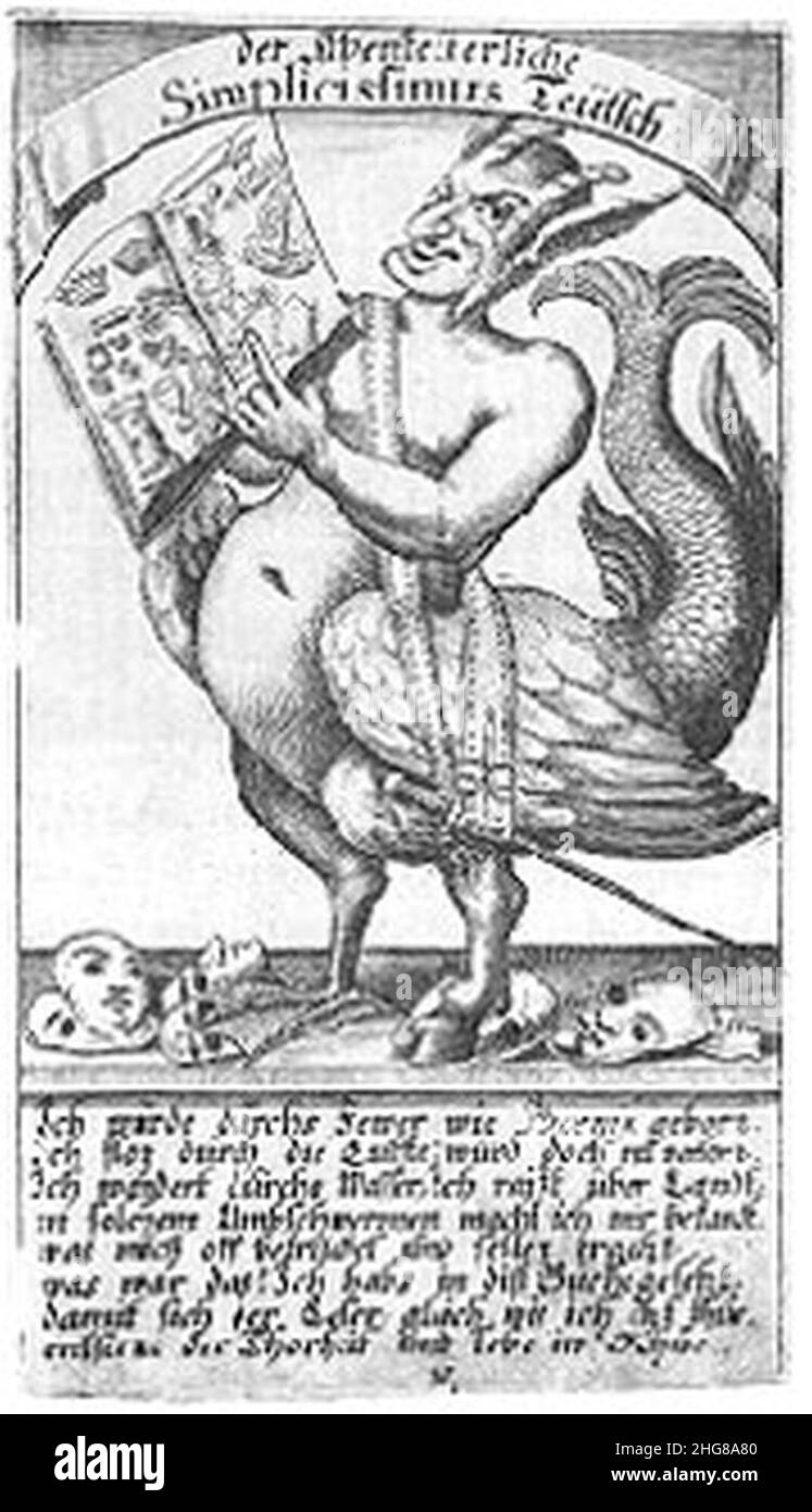 Simplicissimus Cover page Stock Photo - Alamy