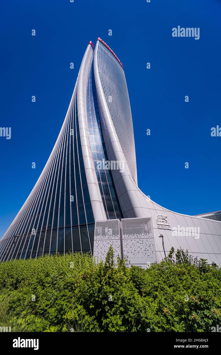 Generali Tower, lo Storto, La torre Hadid, torre Generali, one of the ...