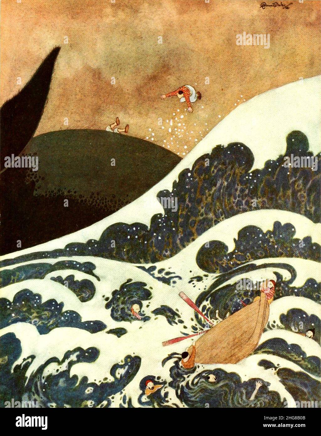 Sinbad the sailor & other stories from the Arabian nights - Dulac color ...