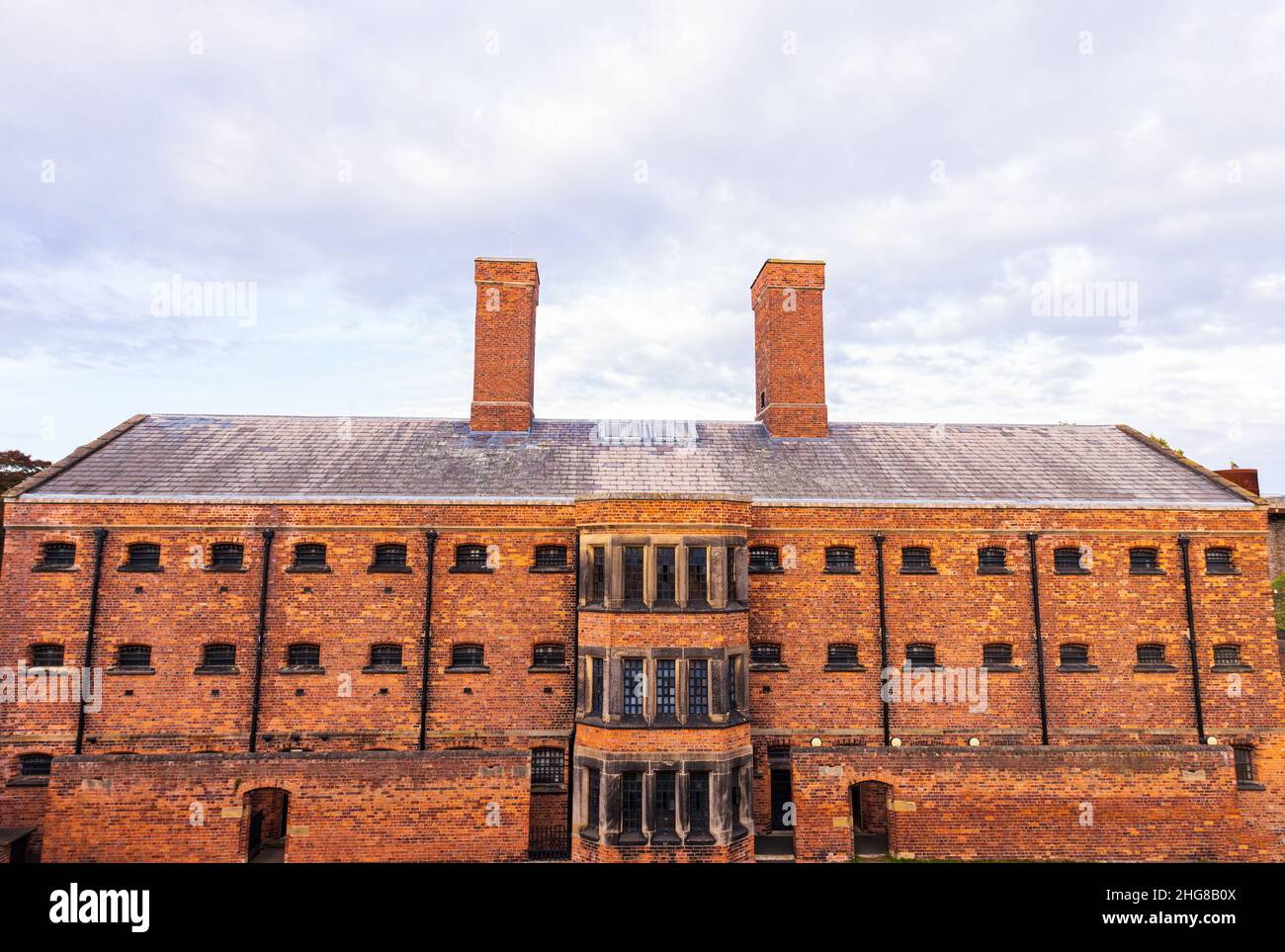 A victorian style prison, in Lincoln, which once housed some of Britain ...