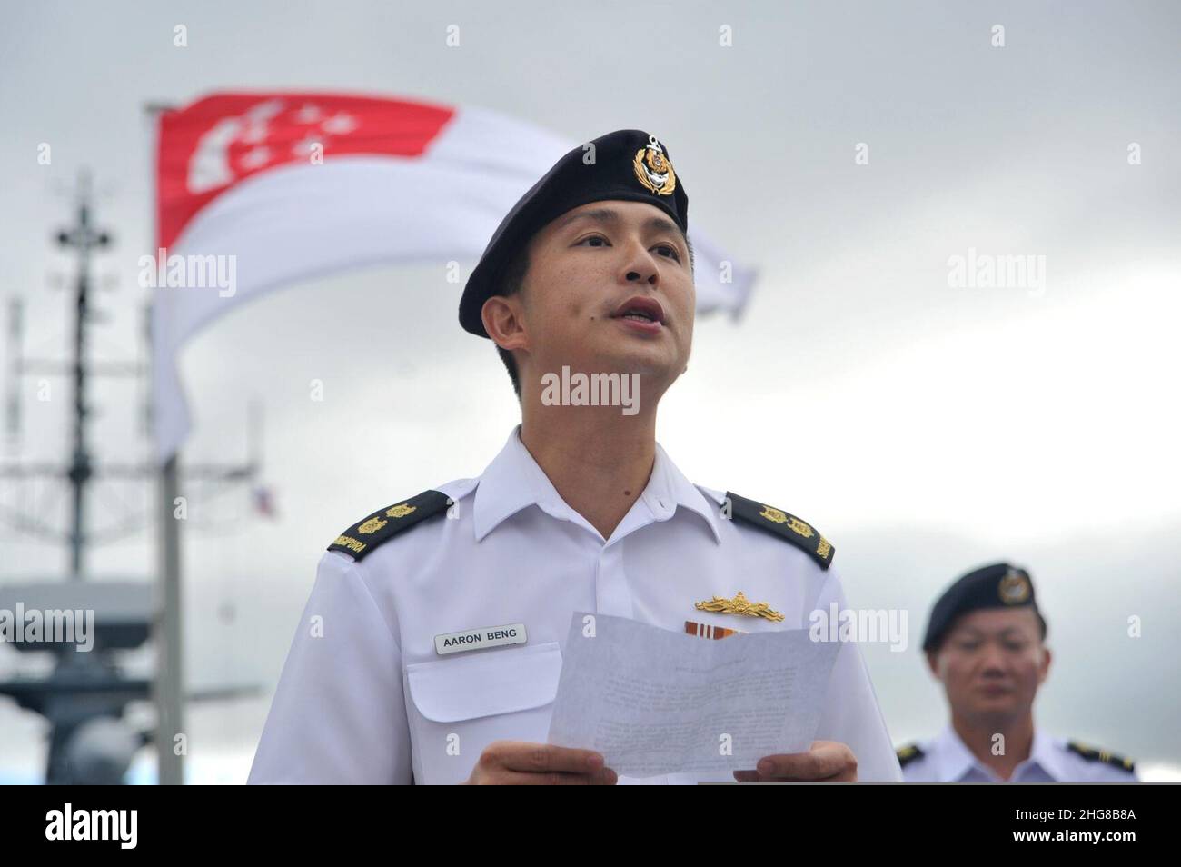 Singapore navy frigate hi-res stock photography and images - Alamy