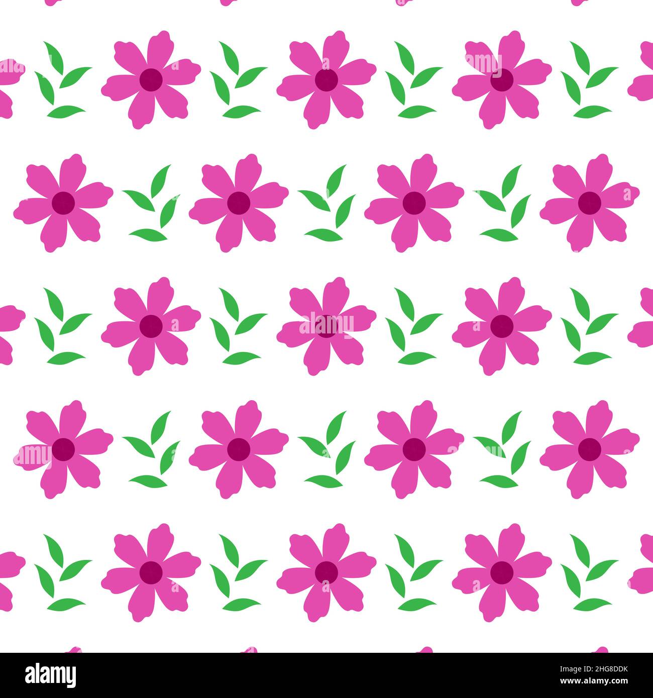 Flower background square design template vector Stock Vector Image ...
