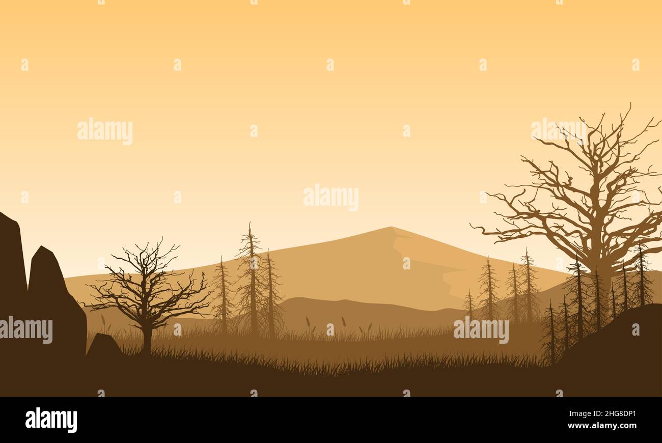 Views from the edge Stock Vector Images - Alamy