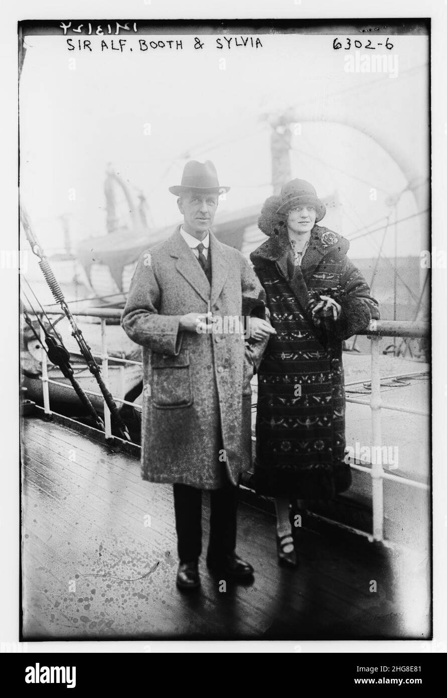 Sir Alf. Booth & Sylvia Stock Photo - Alamy