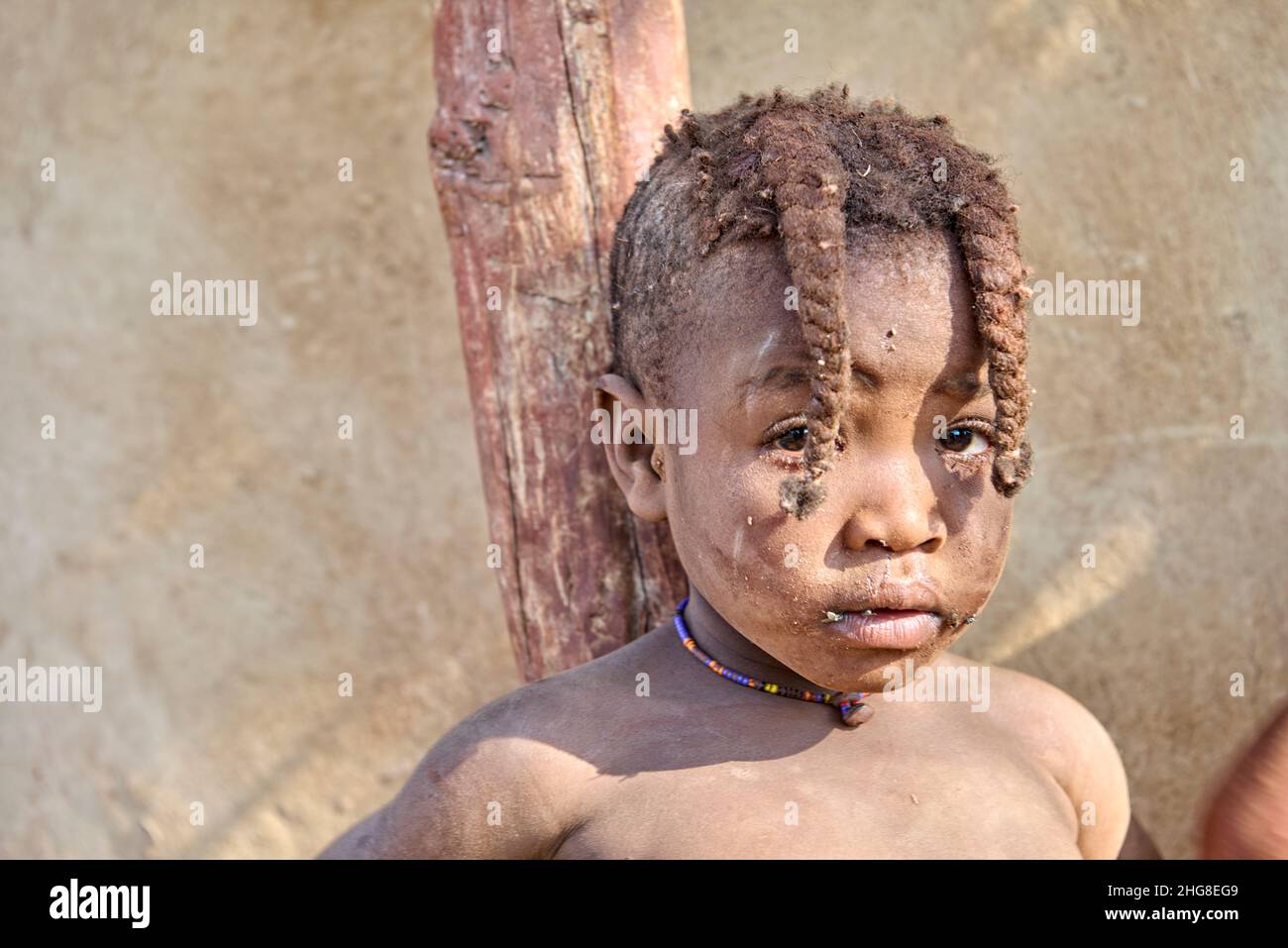 Namibia. Life in a Himba Village in Opuwo Kunene Region Stock Photo - Alamy