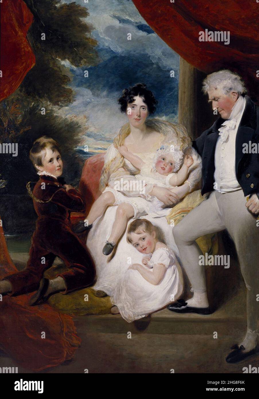 Sir Charles Cockerell, 1st Baronet, and his Family by Sir Thomas ...