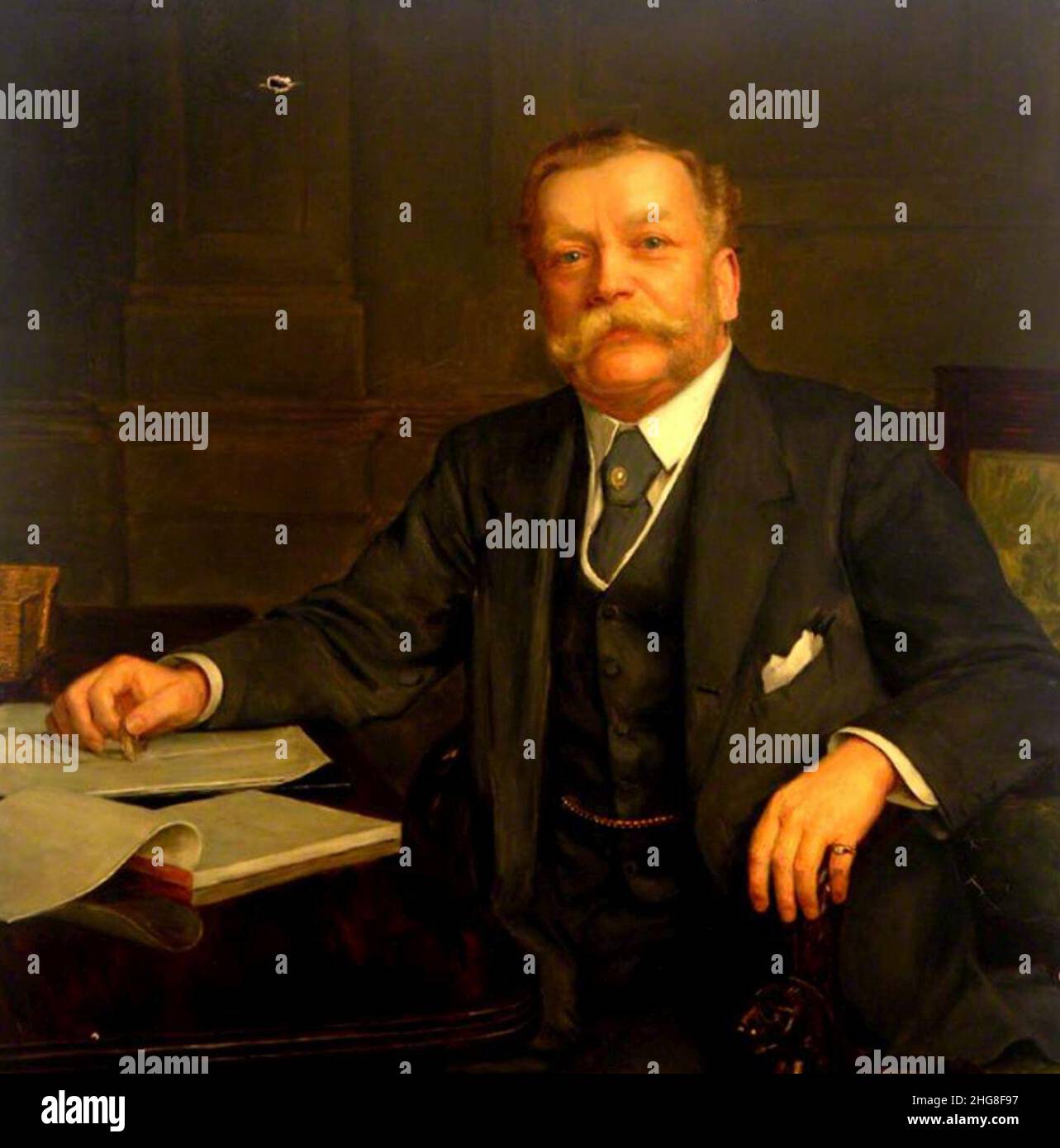 Sir Christopher Furness circa 1900 Stock Photo - Alamy