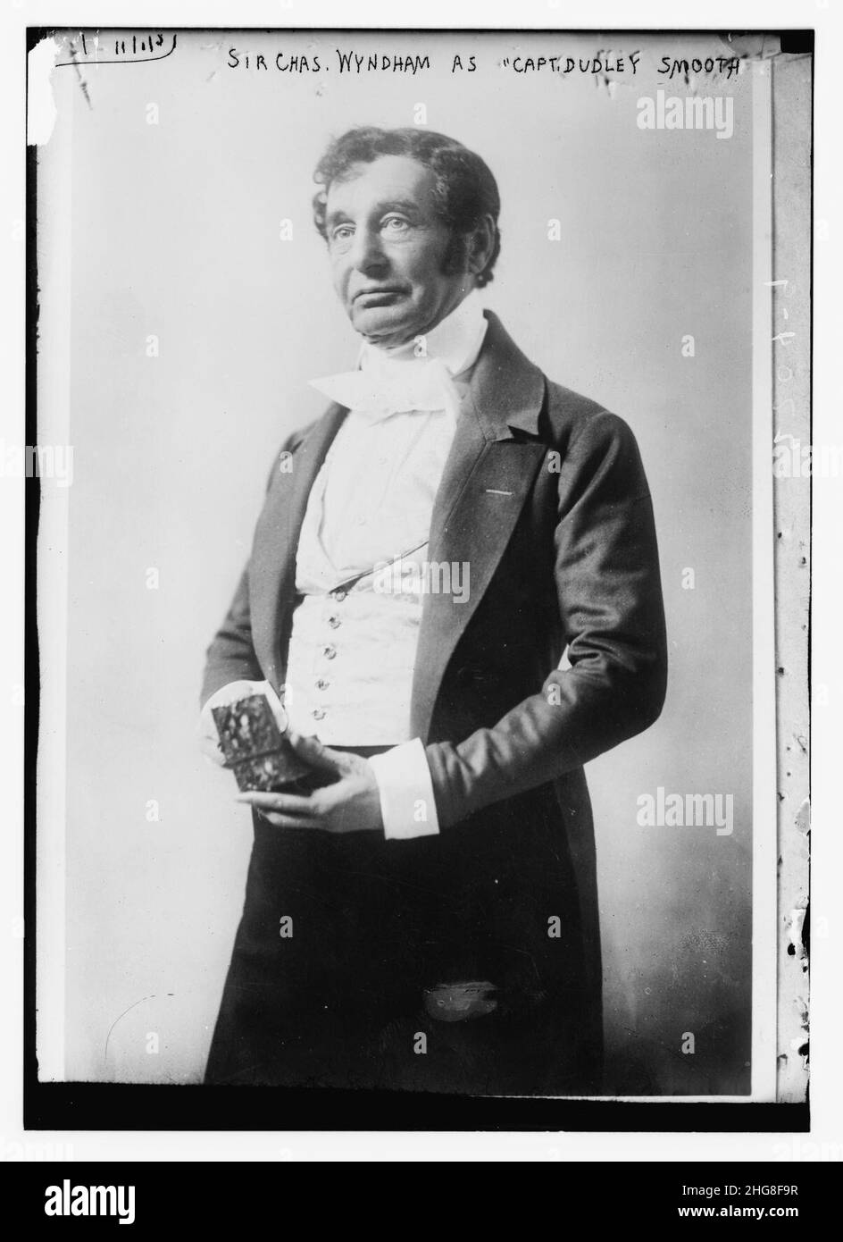 Sir Chas. Wyndham as ''Capt. Dudley Smooth'' Stock Photo - Alamy