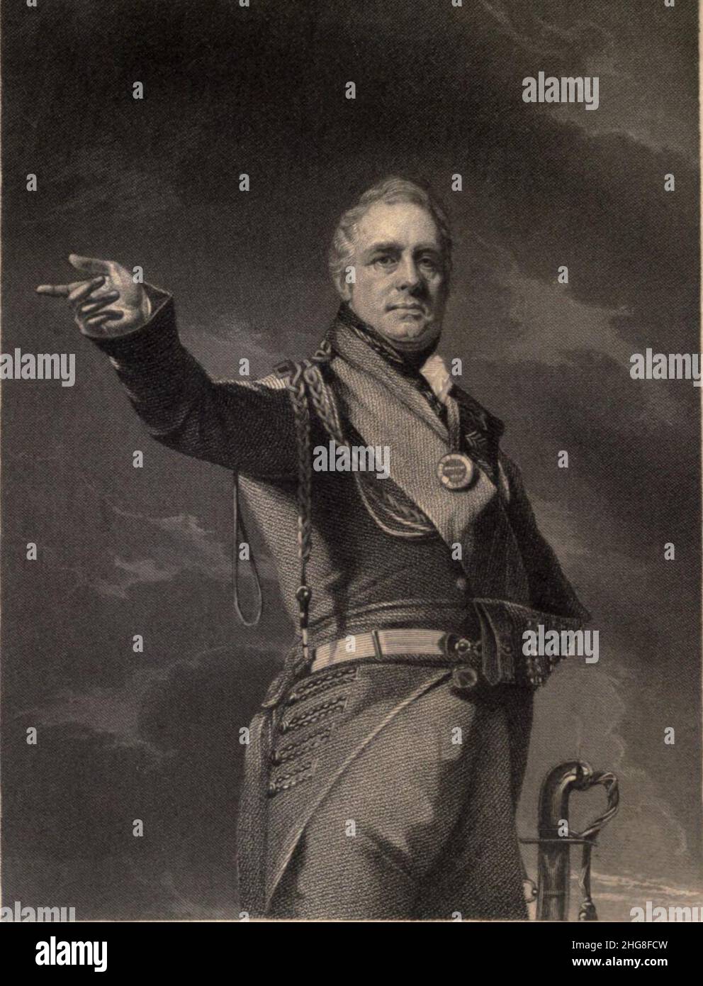 Sir David Baird Stock Photo - Alamy